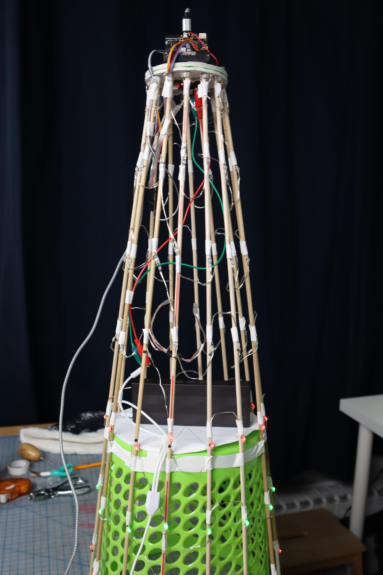 Make a LED Christmas Tree That Syncs to Music! (Custom Build From ...
