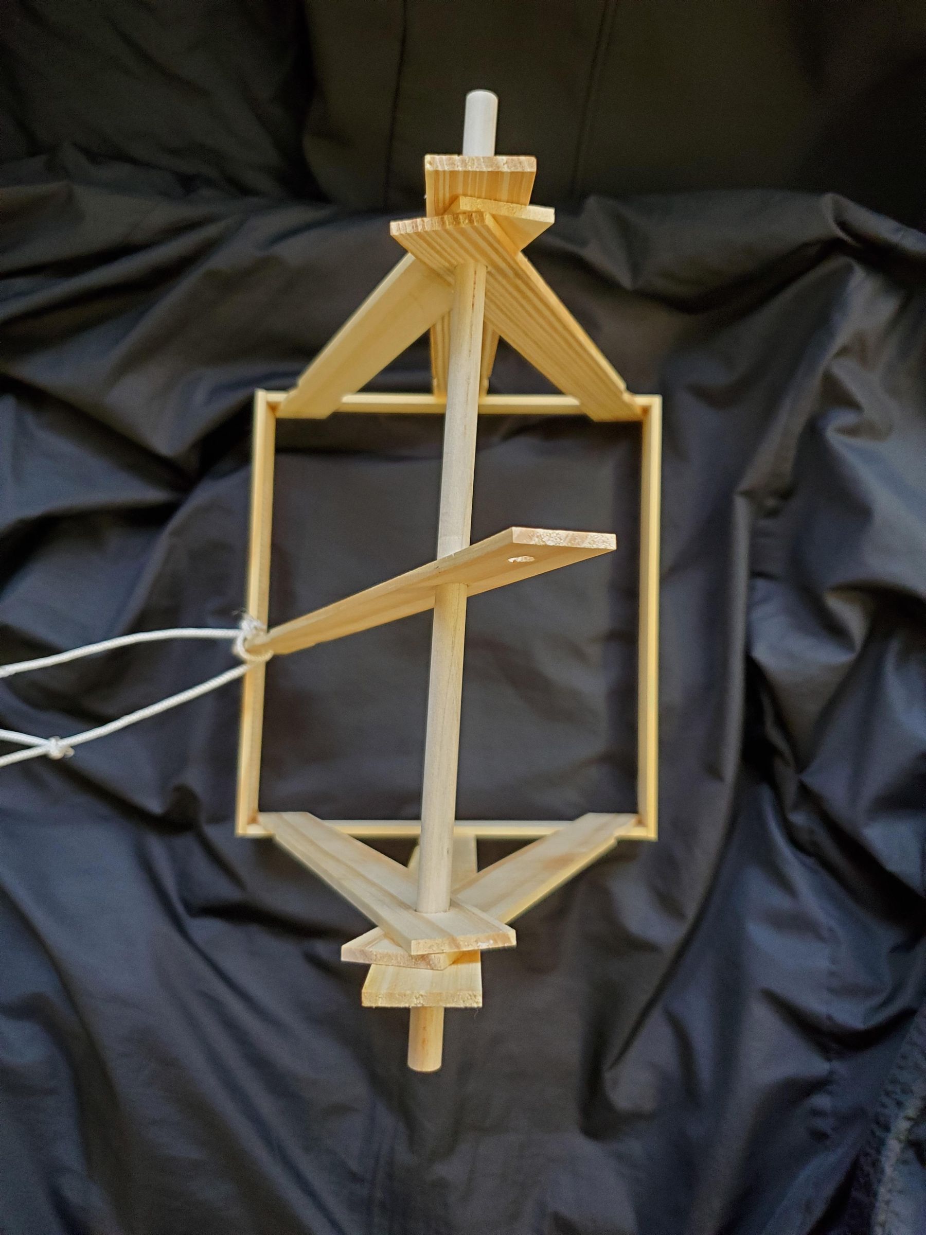 Trebuchet With Paint Sticks : 10 Steps (with Pictures) - Instructables