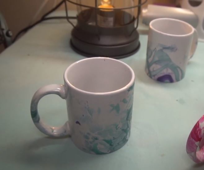How to Make Designer Marbled Mugs in Under 5 Mins : 4 Steps - Instructables