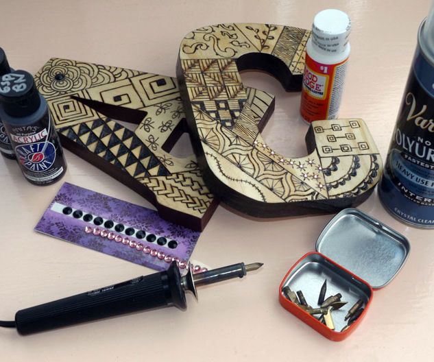 Wood Burned Letters : 7 Steps - Instructables