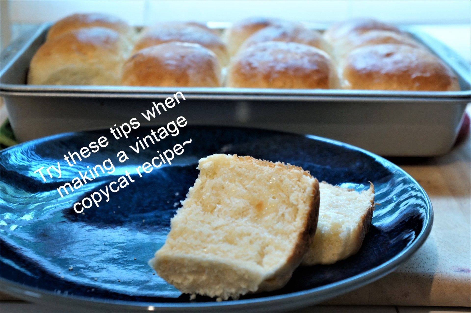 Vintage Copycat School Cafeteria Yeast Rolls : 7 Steps (with Pictures ...
