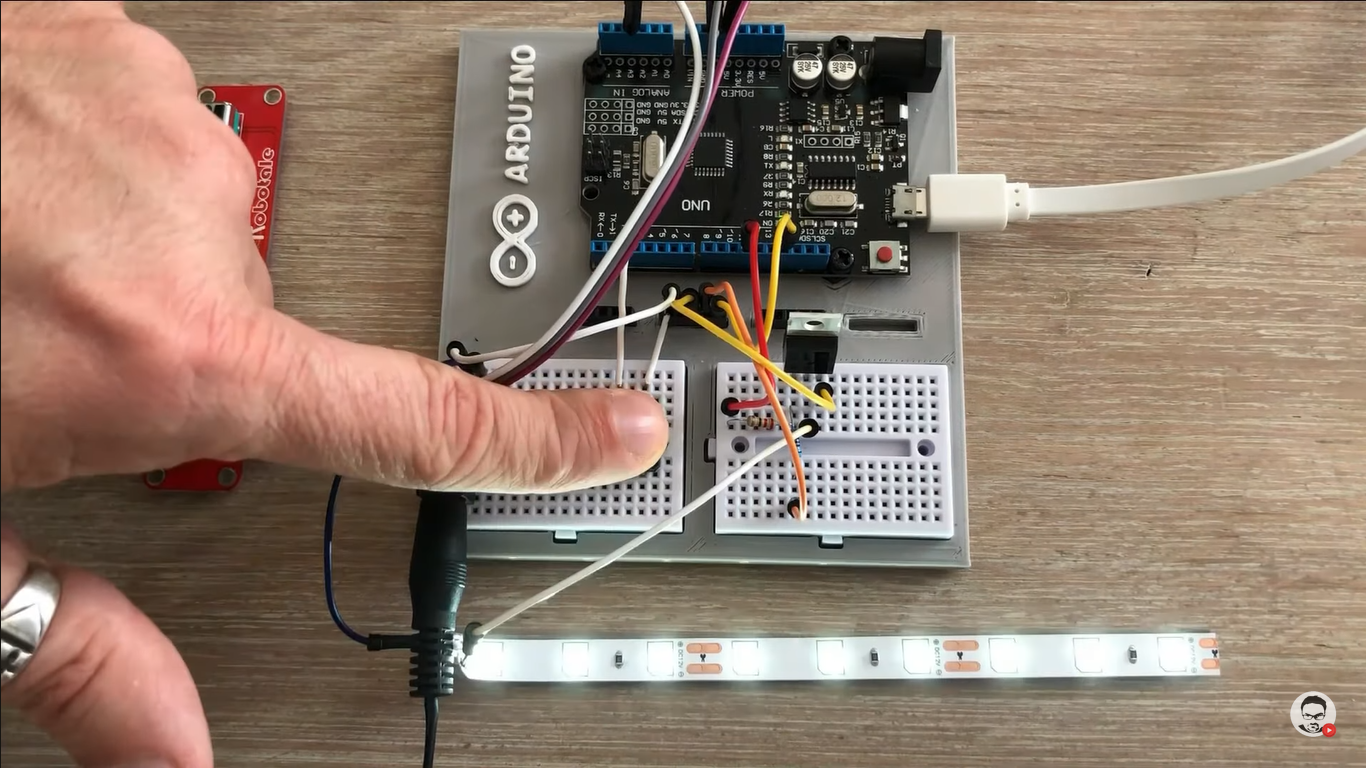 How to Control LED Strips With Arduino – Part 1: Single-Color Strips ...