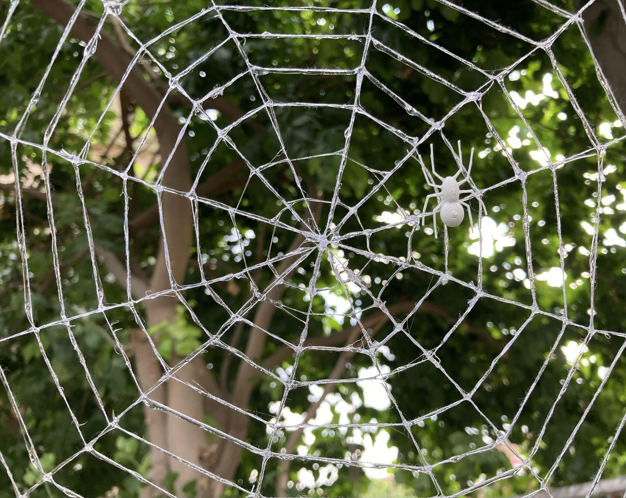 Hot Glue Spider Web : 5 Steps (with Pictures) - Instructables