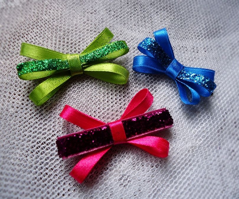 Ribbon Hair Clip : 3 Steps - Instructables