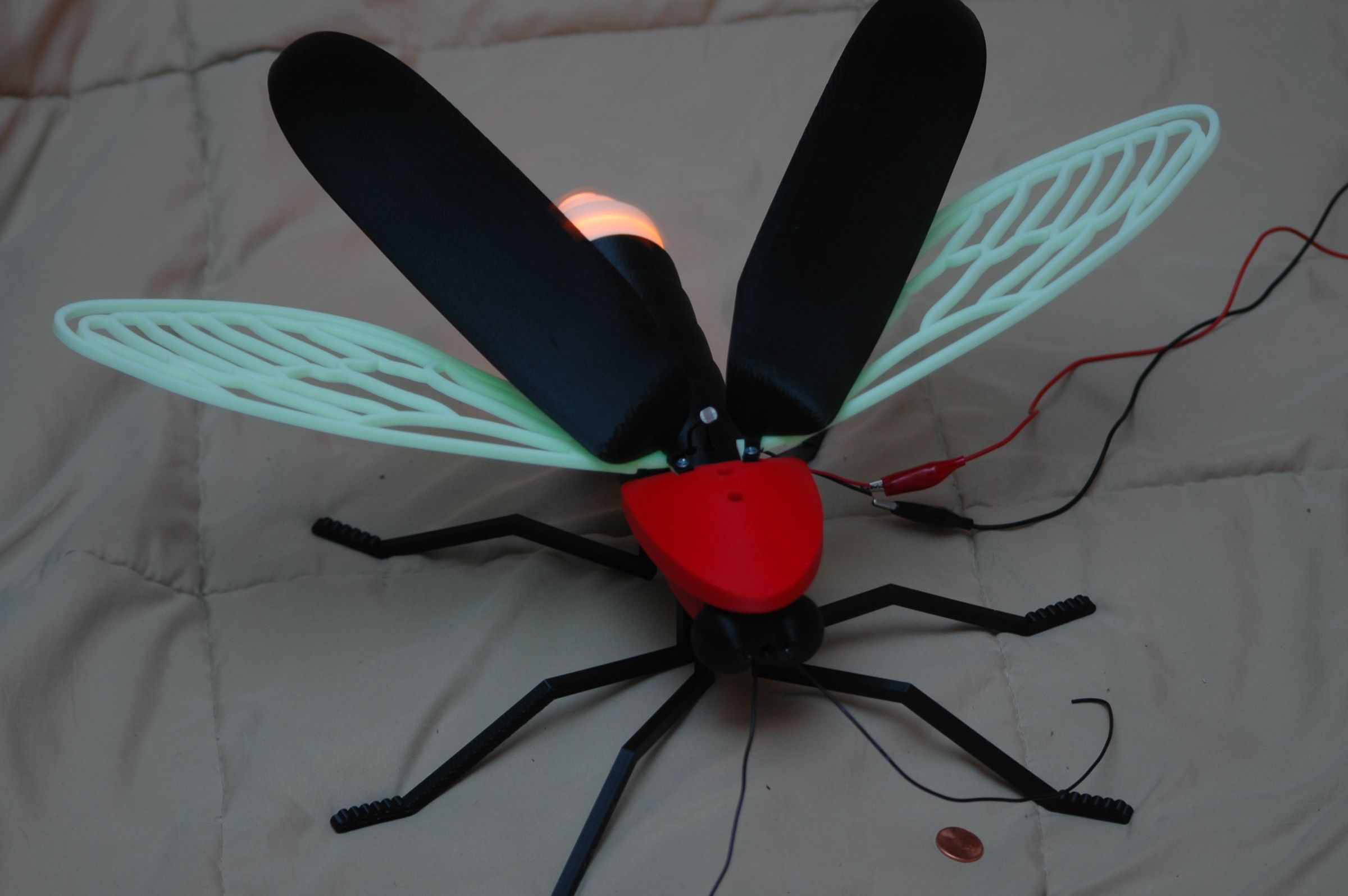 3D Print a Giant Firefly: Easy Build Only 6 Steps : 7 Steps - Instructables