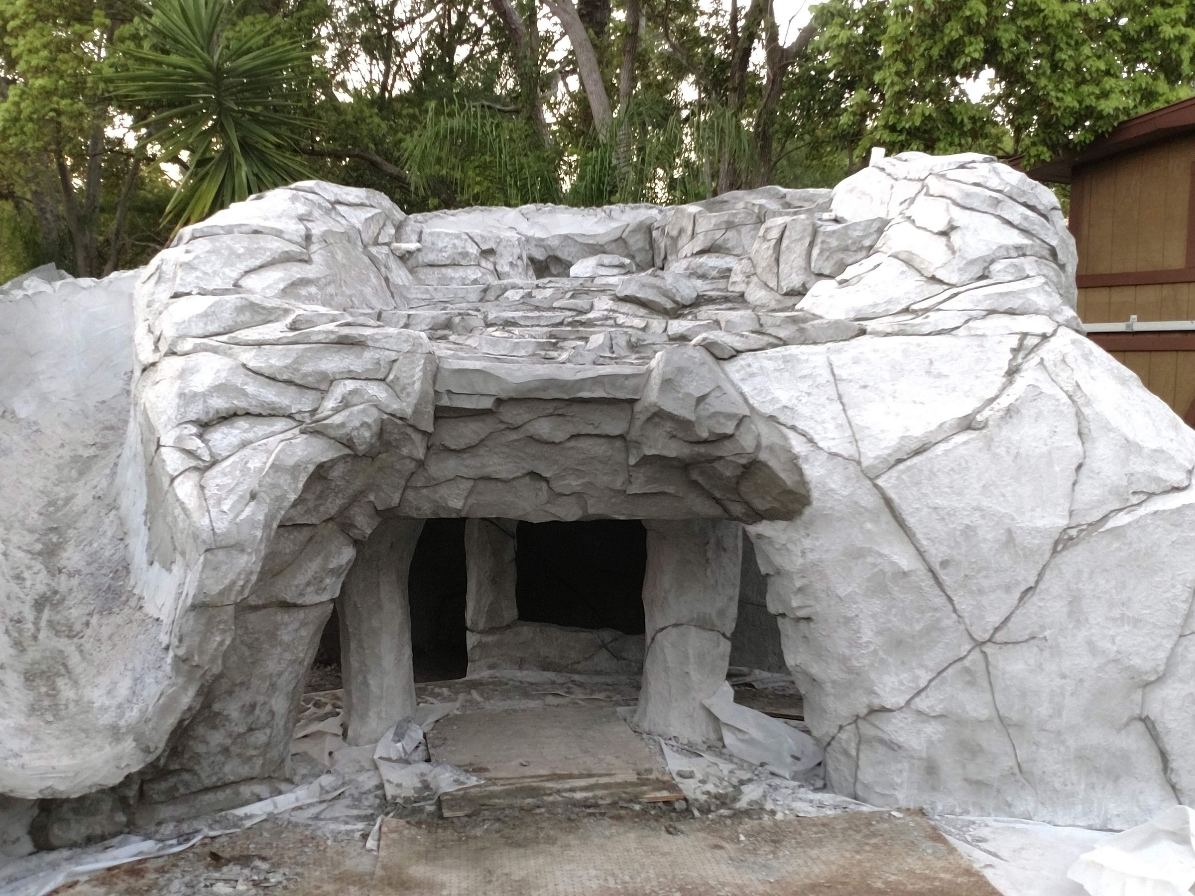 Backyard Pool Grotto With Slide and Hot Tub. : 8 Steps (with Pictures ...