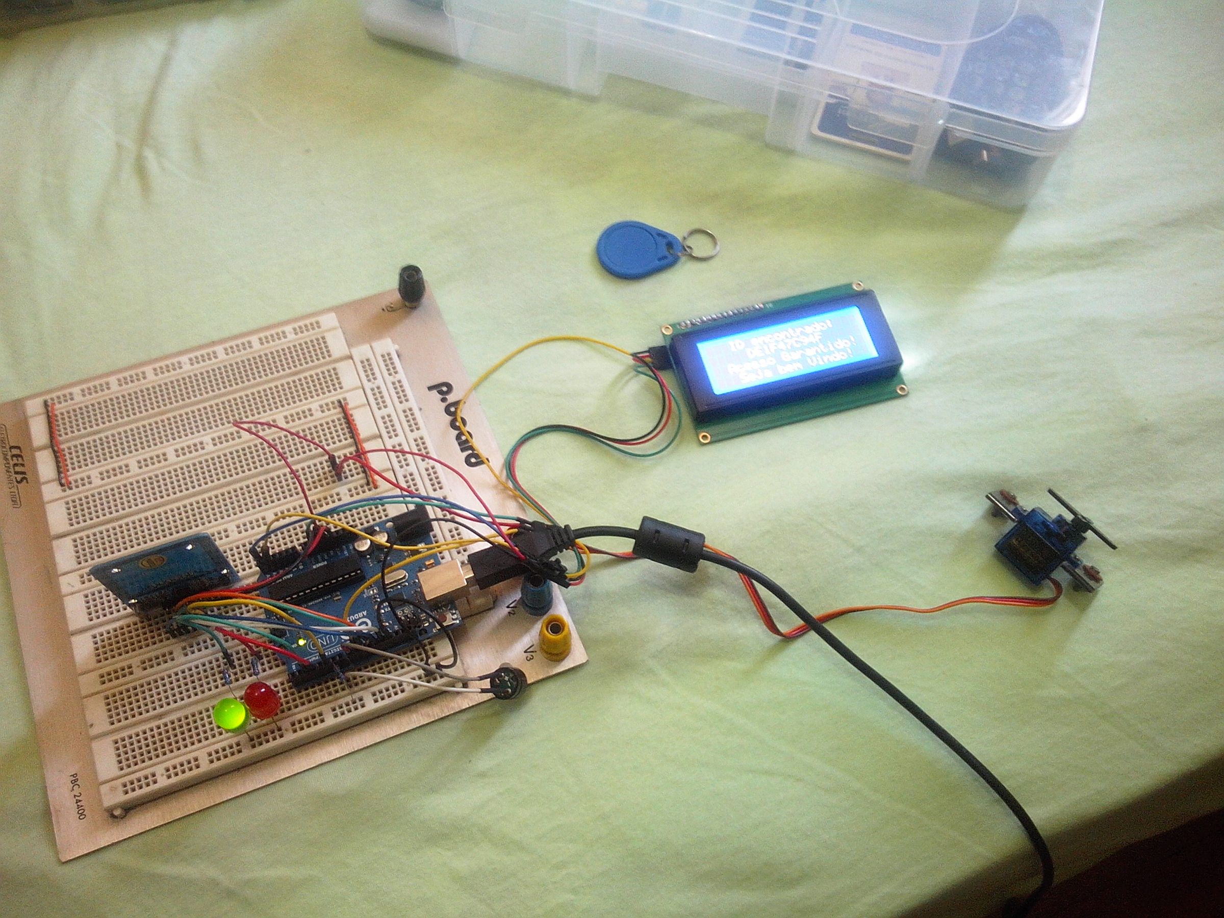 Security System and Access Control With Arduino and RFID : 6 Steps ...
