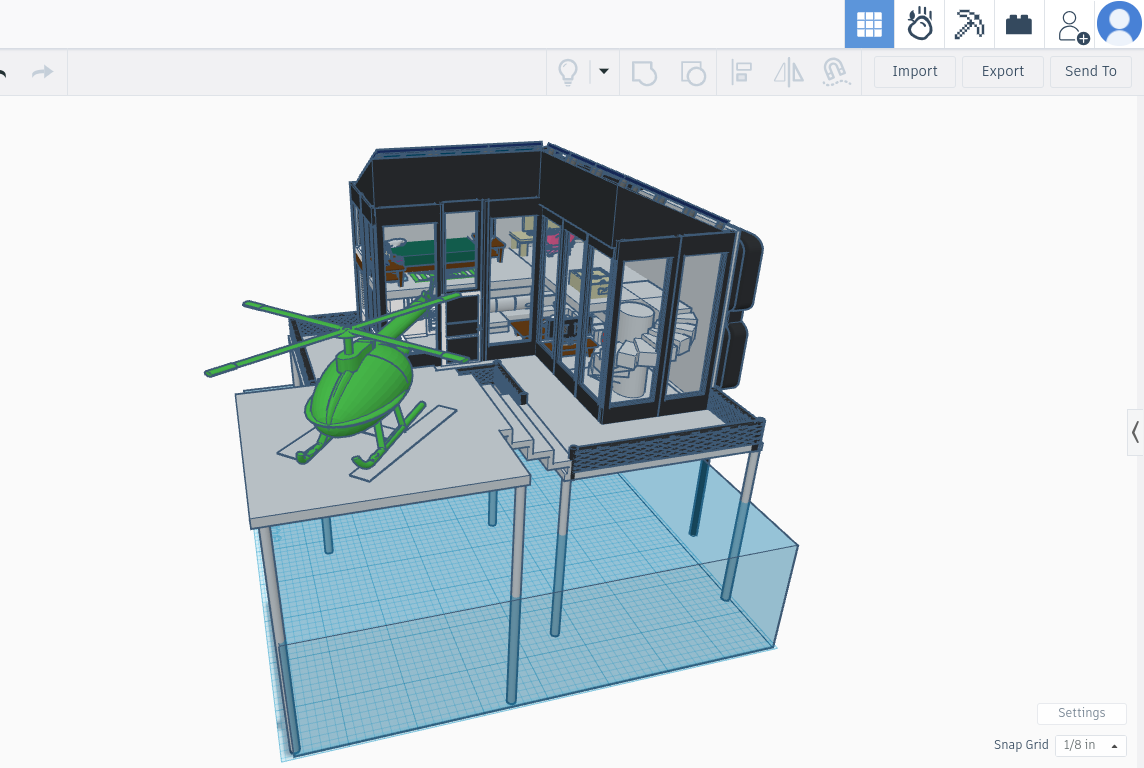 Modern Oil Rig House - Instructables