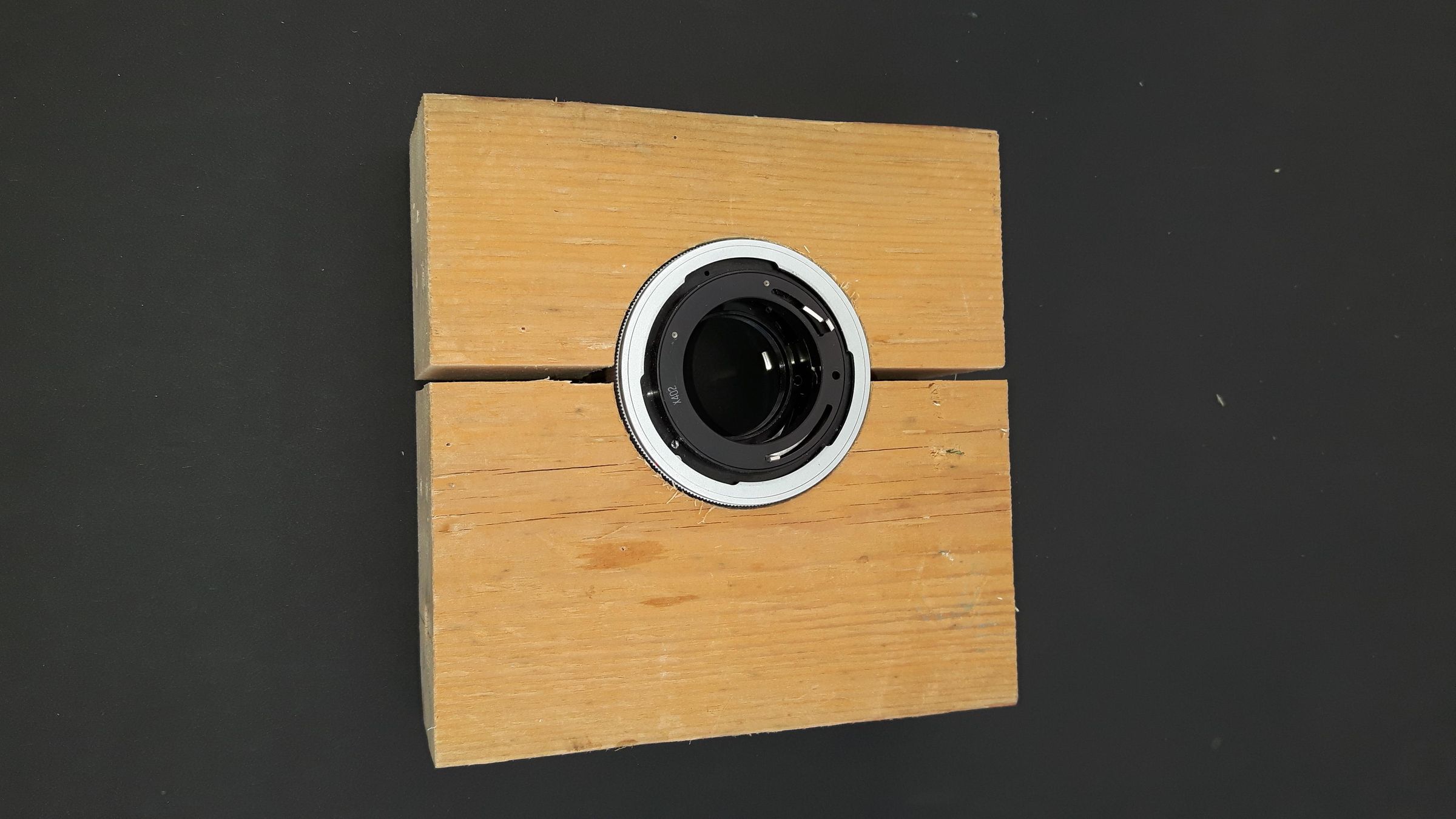 Soldering Microscope From SLR Zoom Lens and TV Wall Mount : 14 Steps ...