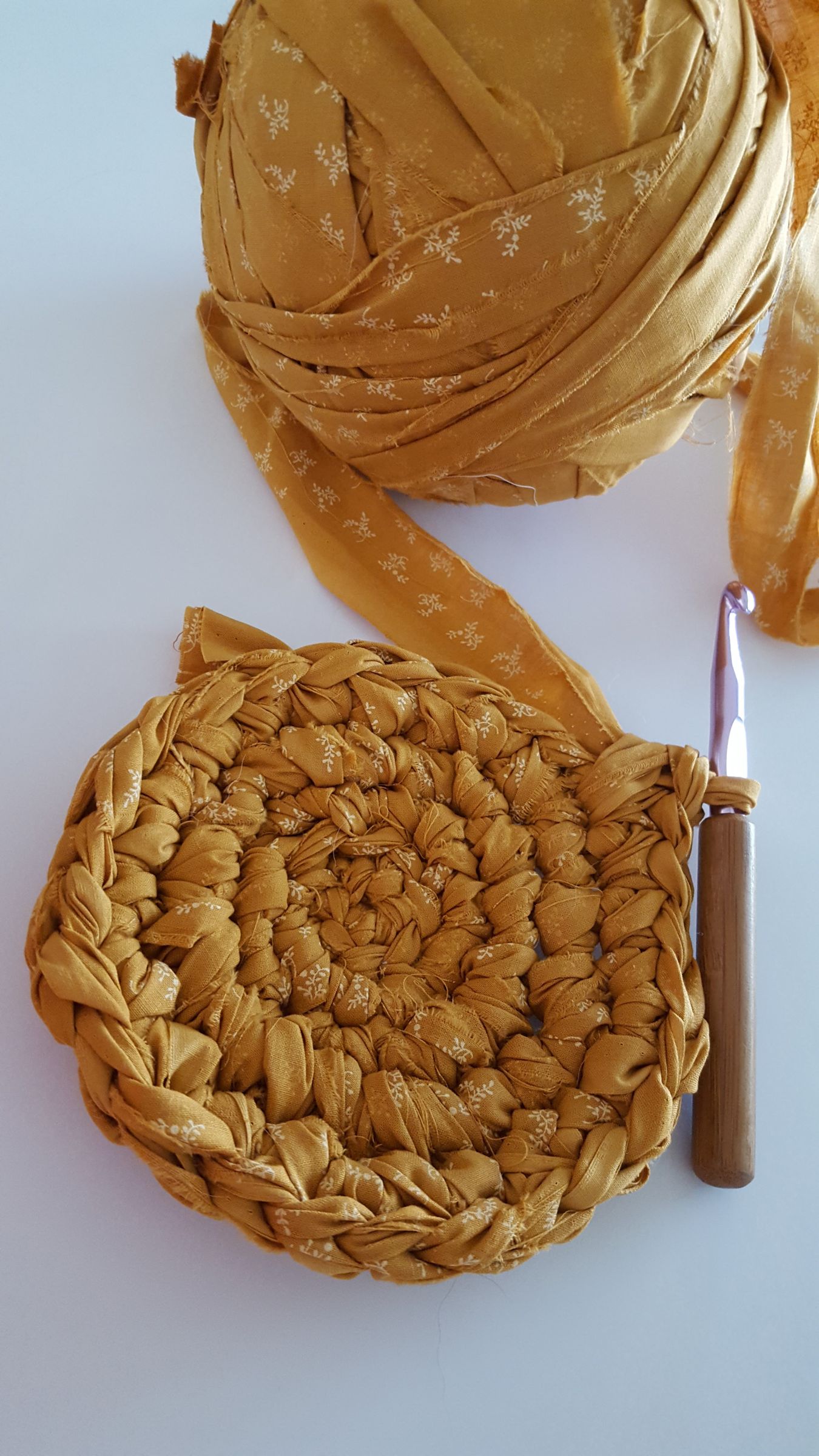 Circular Rag Rug, Crocheted! : 6 Steps (with Pictures) - Instructables