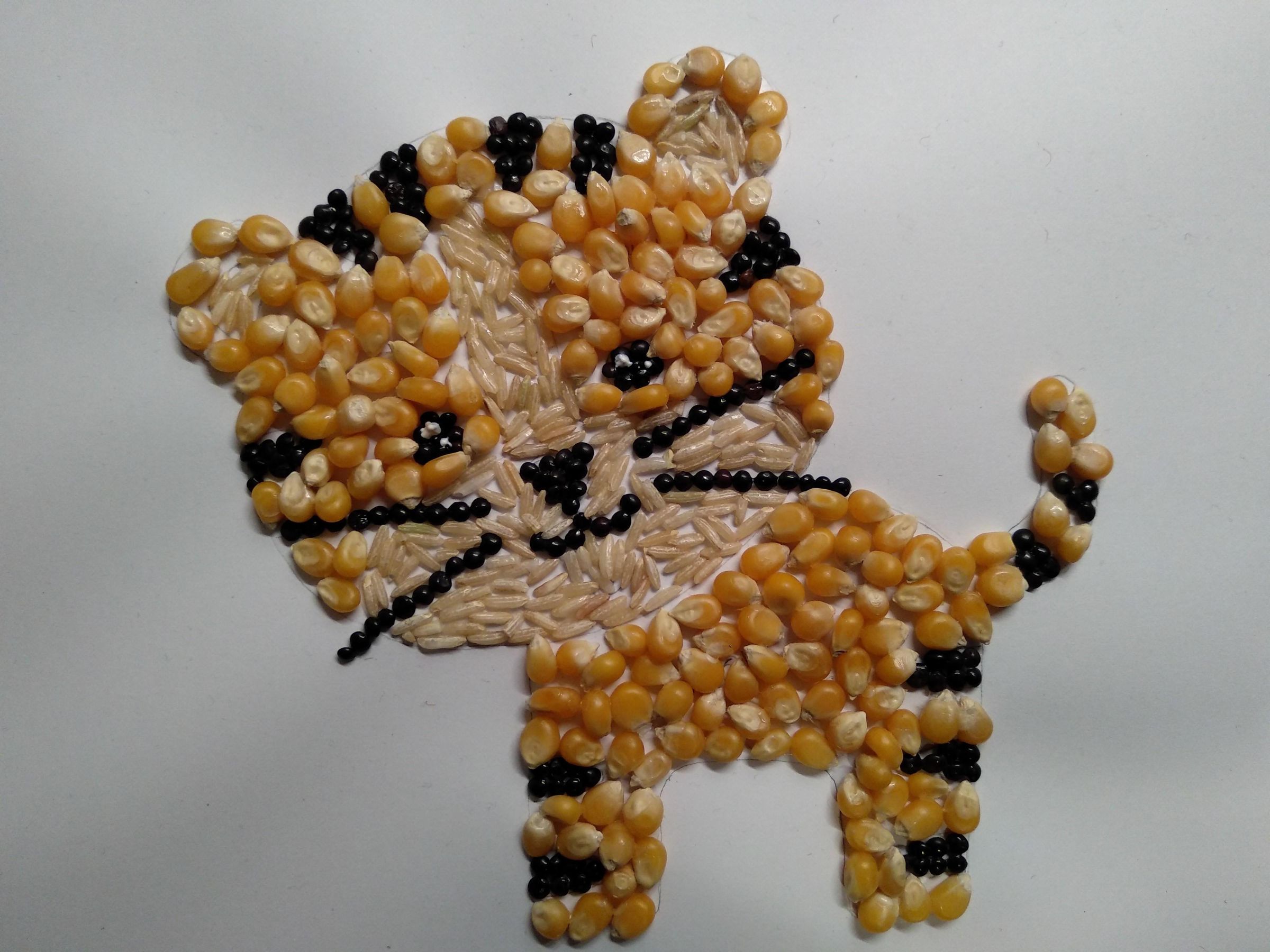 Easy Grains Art : 3 Steps - Instructables