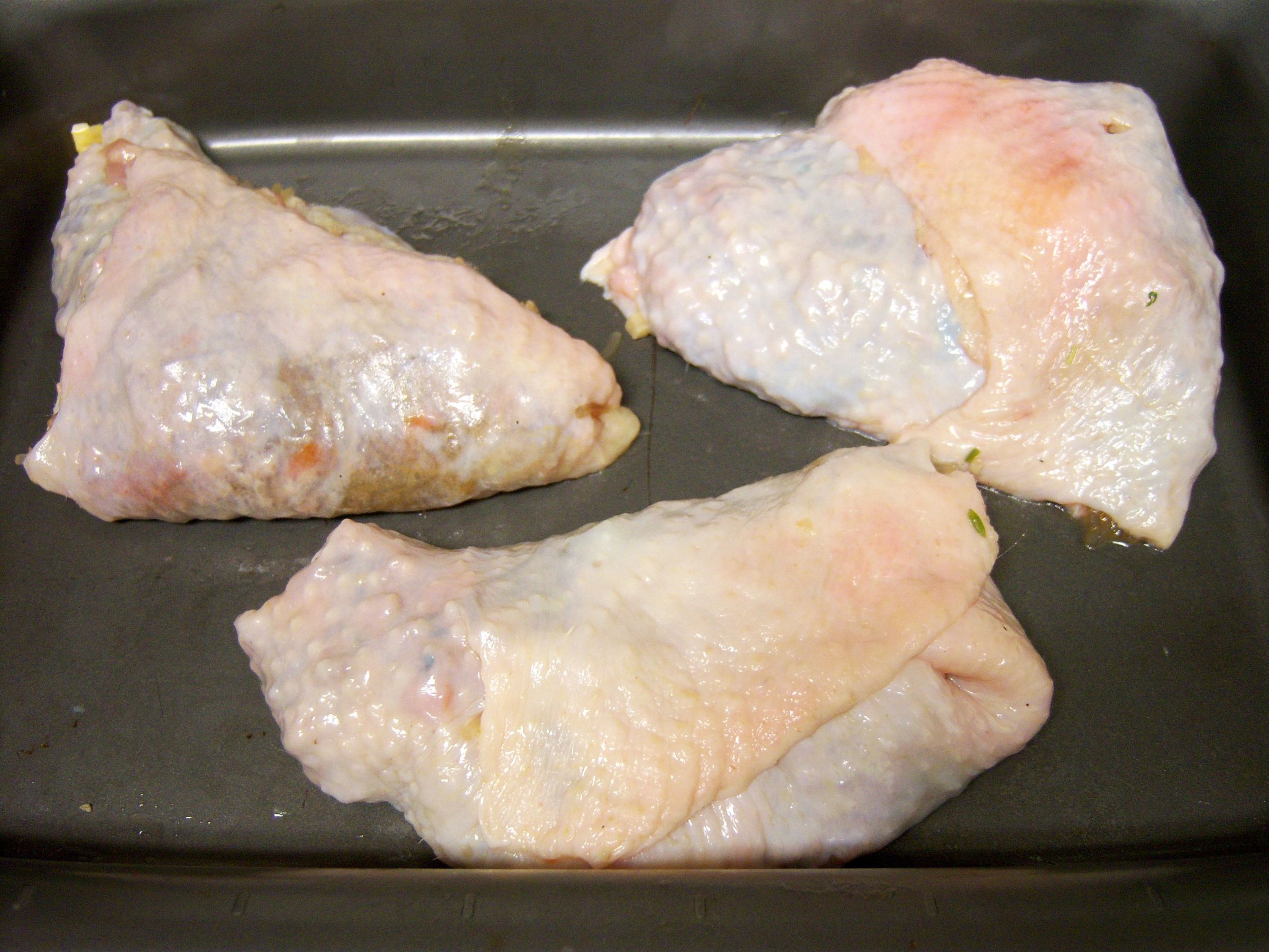 Asian Stuffed Chicken Quarters : 5 Steps - Instructables