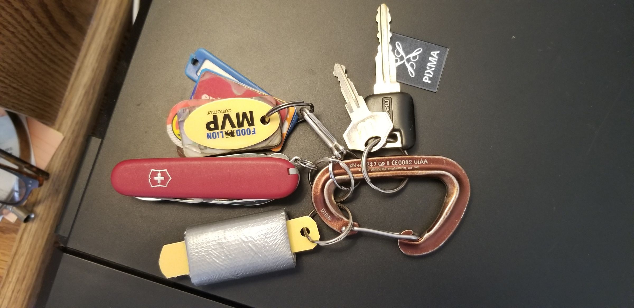 EDC Key Chain Tape Carrier : 6 Steps (with Pictures) - Instructables