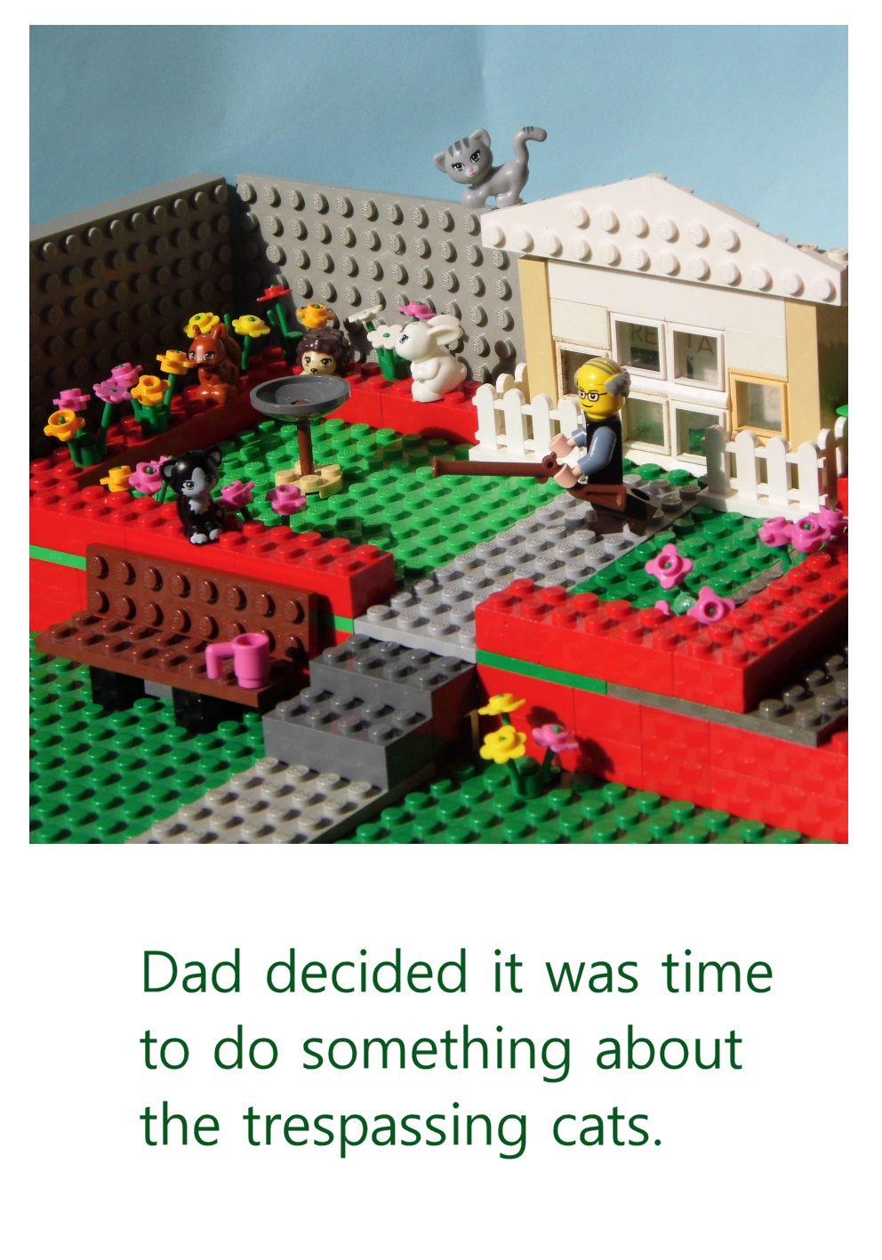 Make a Lego Diorama Father's Day Card : 3 Steps - Instructables