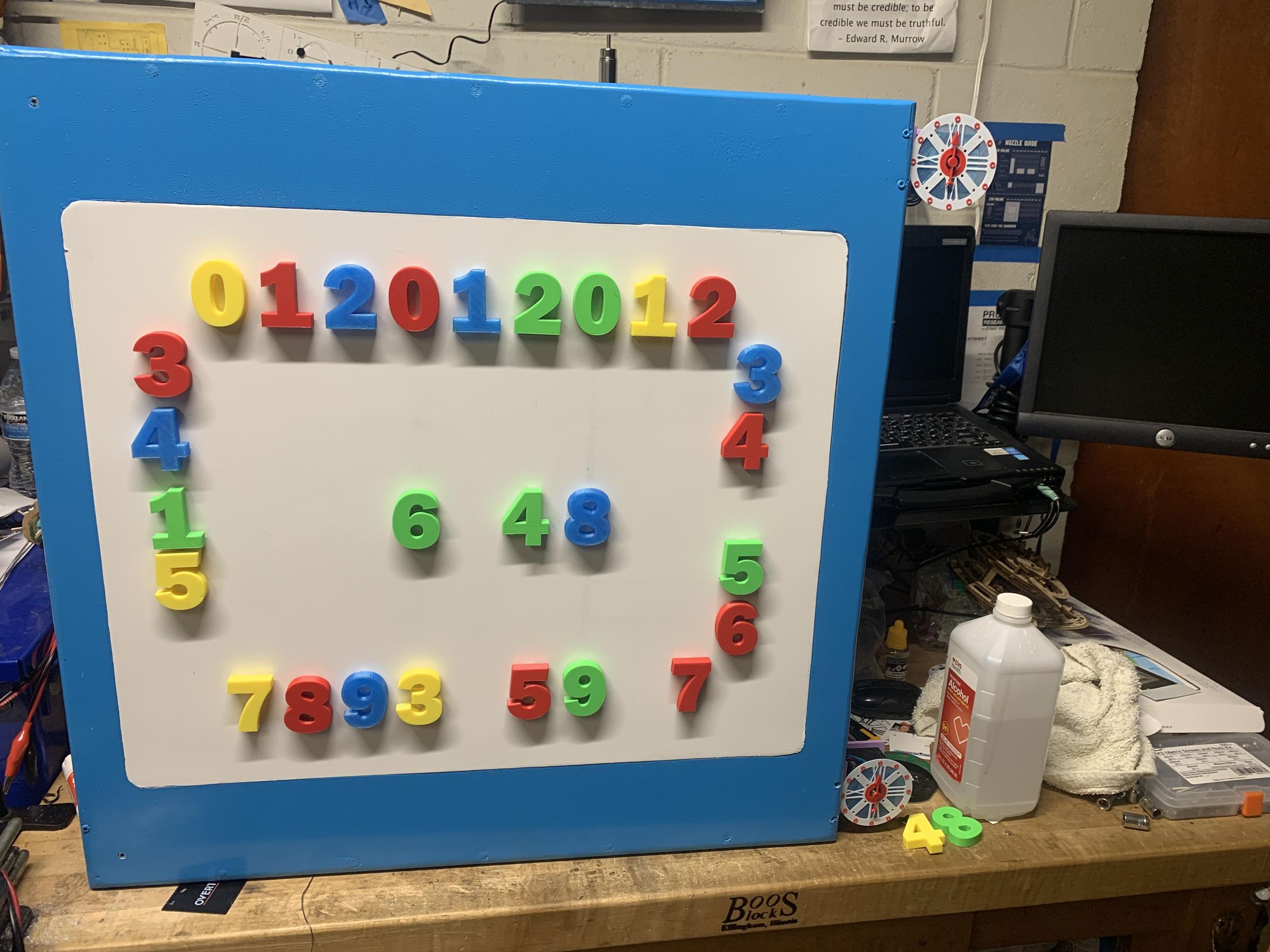 Refrigerator Magnet Clock : 9 Steps (with Pictures) - Instructables