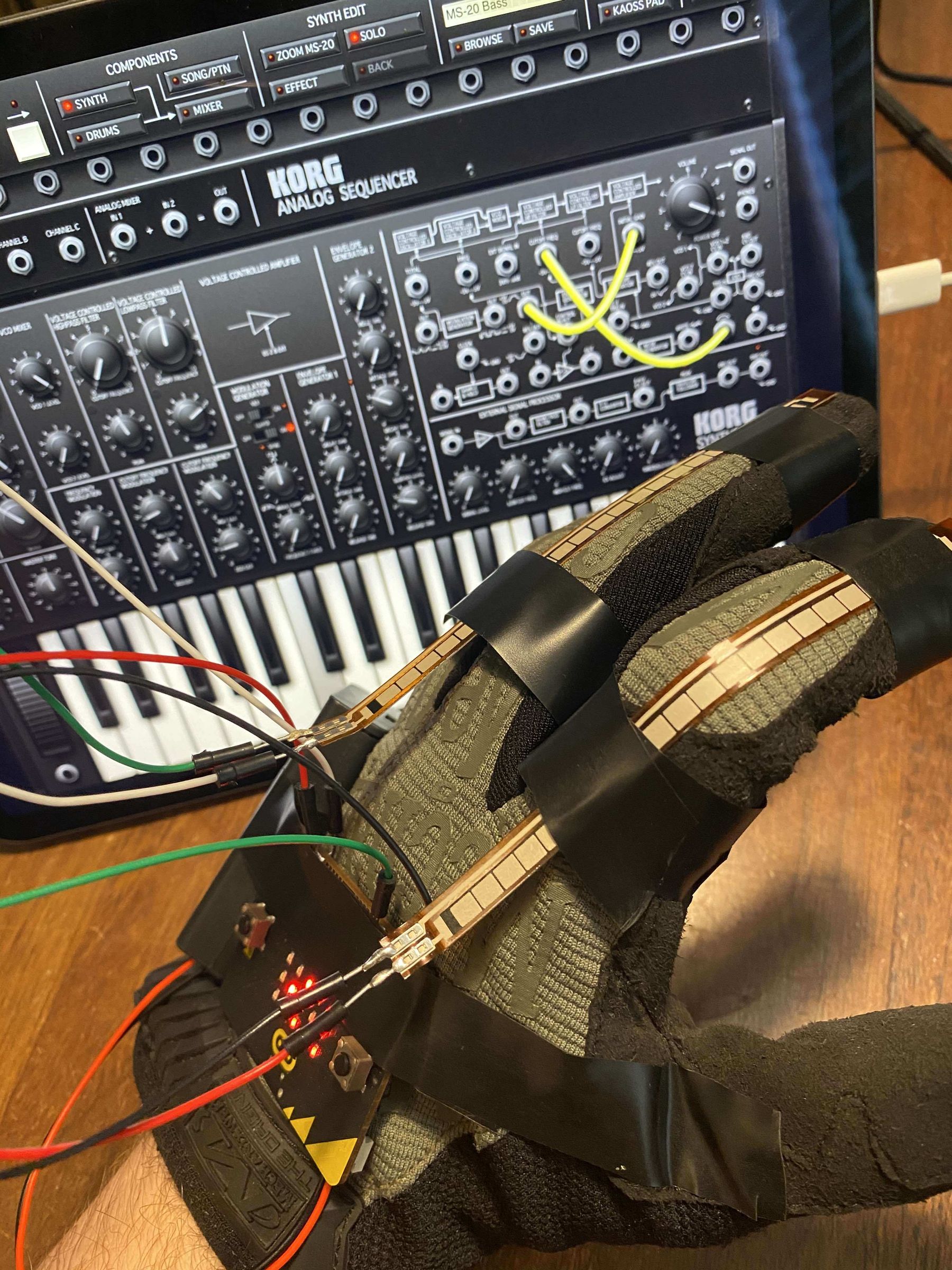Digits: a Microbit Bluetooth MIDI Controller Glove for IOS : 9 Steps - Instructables