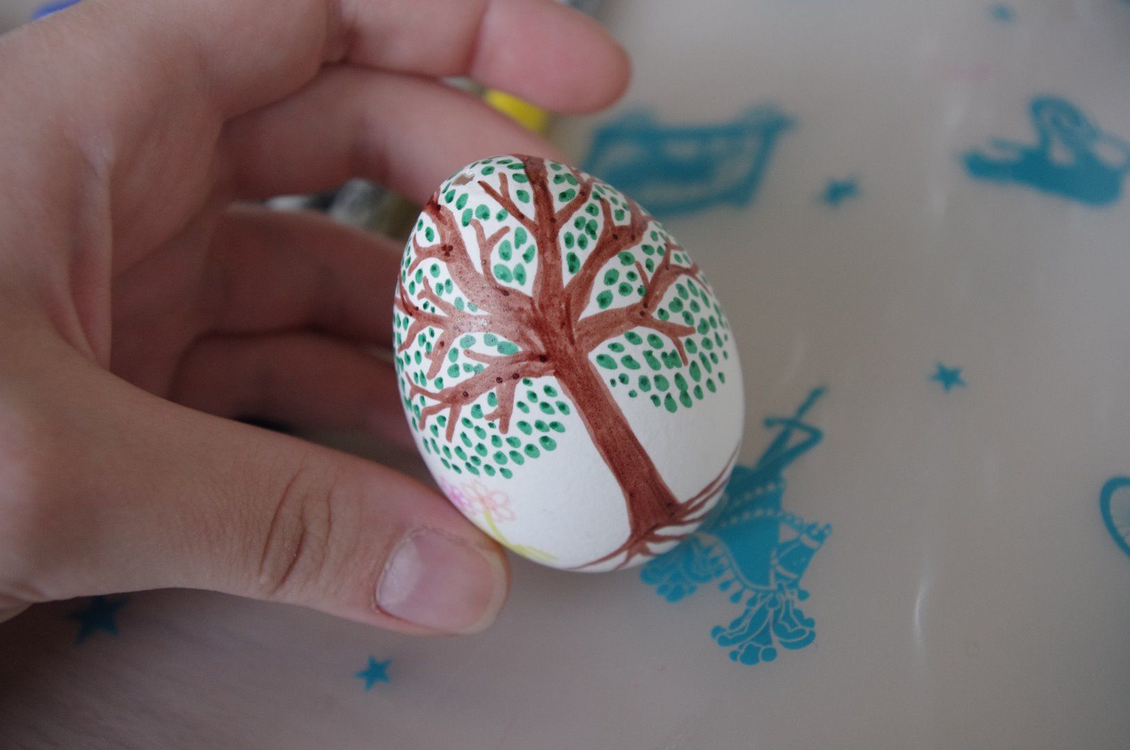 Egg Shell Painting
