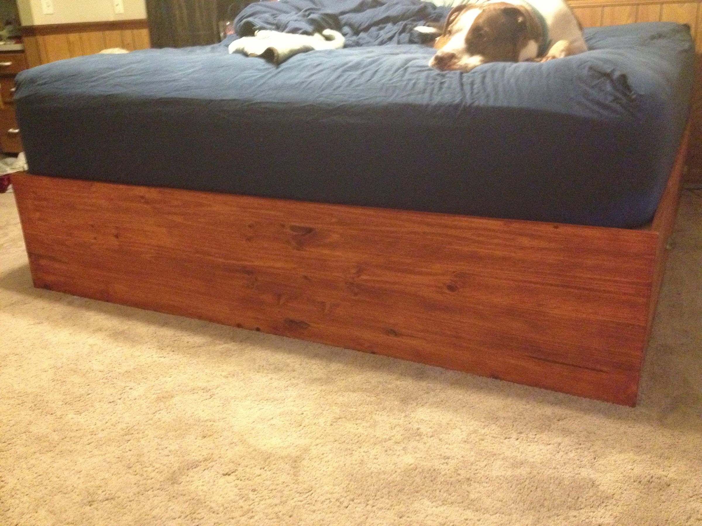 Bed Frame With Storage : 5 Steps - Instructables