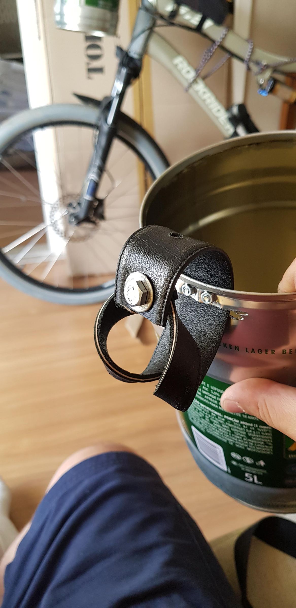 Heineken Keg Bicycle Basket : 3 Steps - Instructables