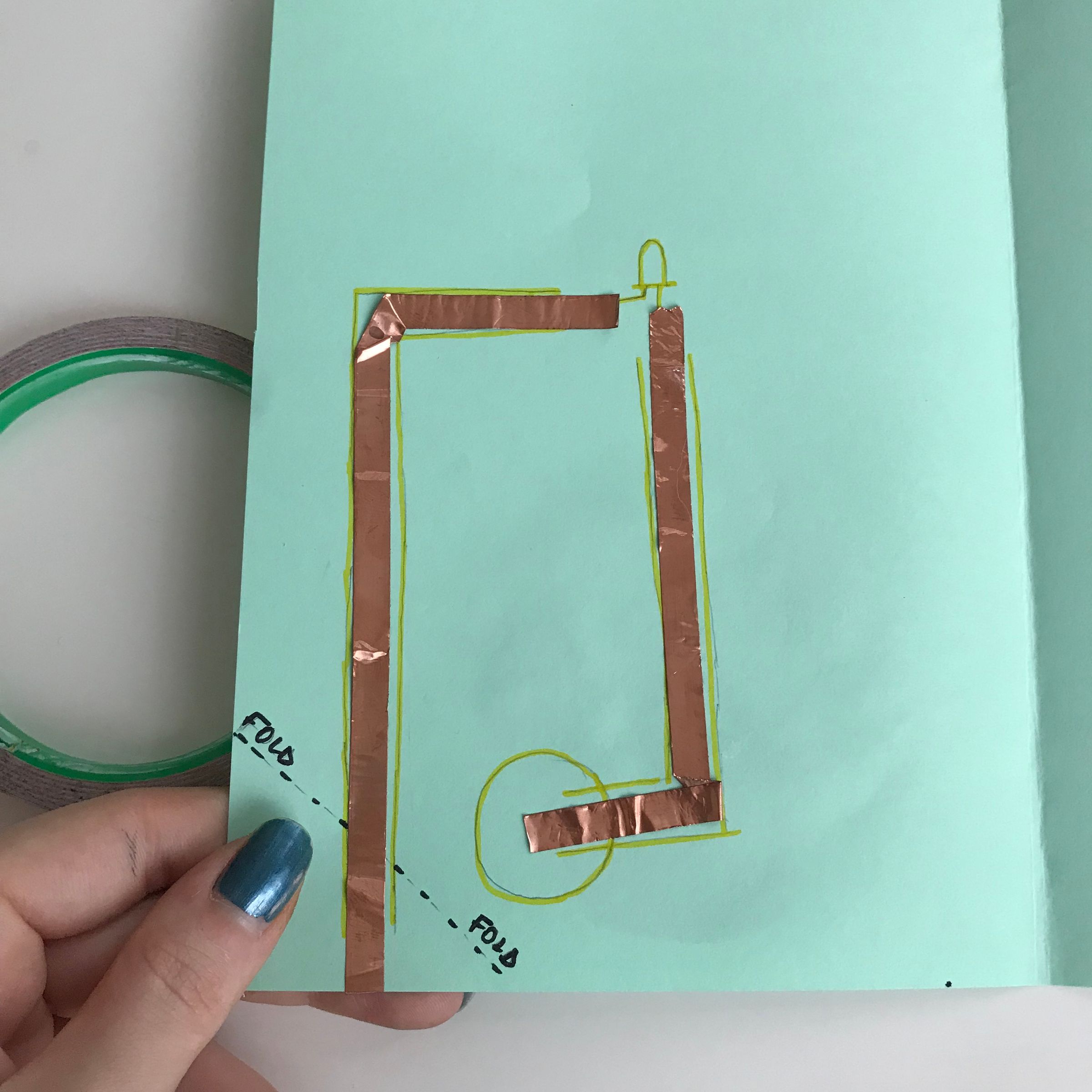 LET'S MAKE a PAPER CIRCUIT BIRTHDAY CARD : 4 Steps - Instructables