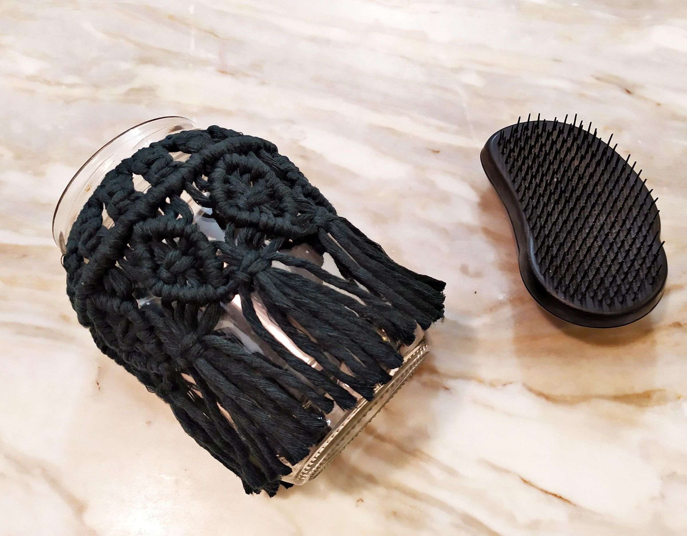 Bohemian Macrame Jar : 9 Steps (with Pictures) - Instructables