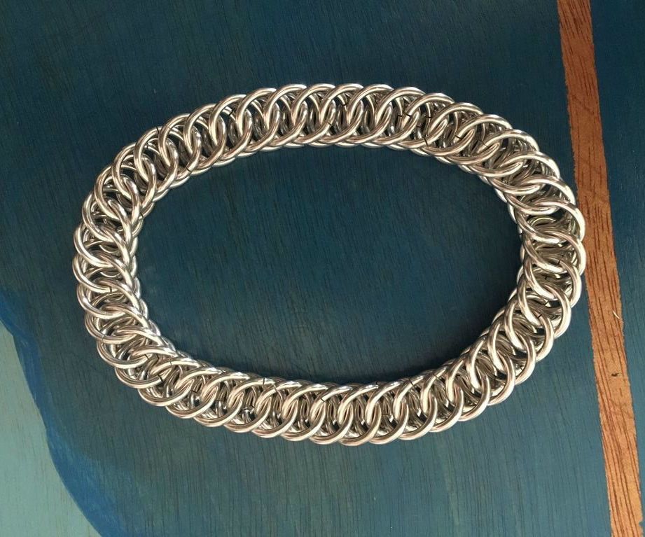 Chainmail Bracelet - Half Persian 4-1 : 6 Steps (with Pictures ...