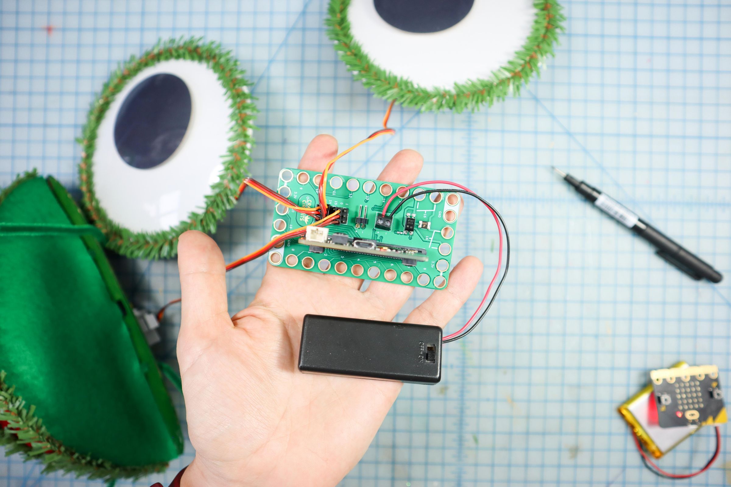 "Circuit-Tree" the Singing Christmas Tree : 29 Steps (with Pictures ...