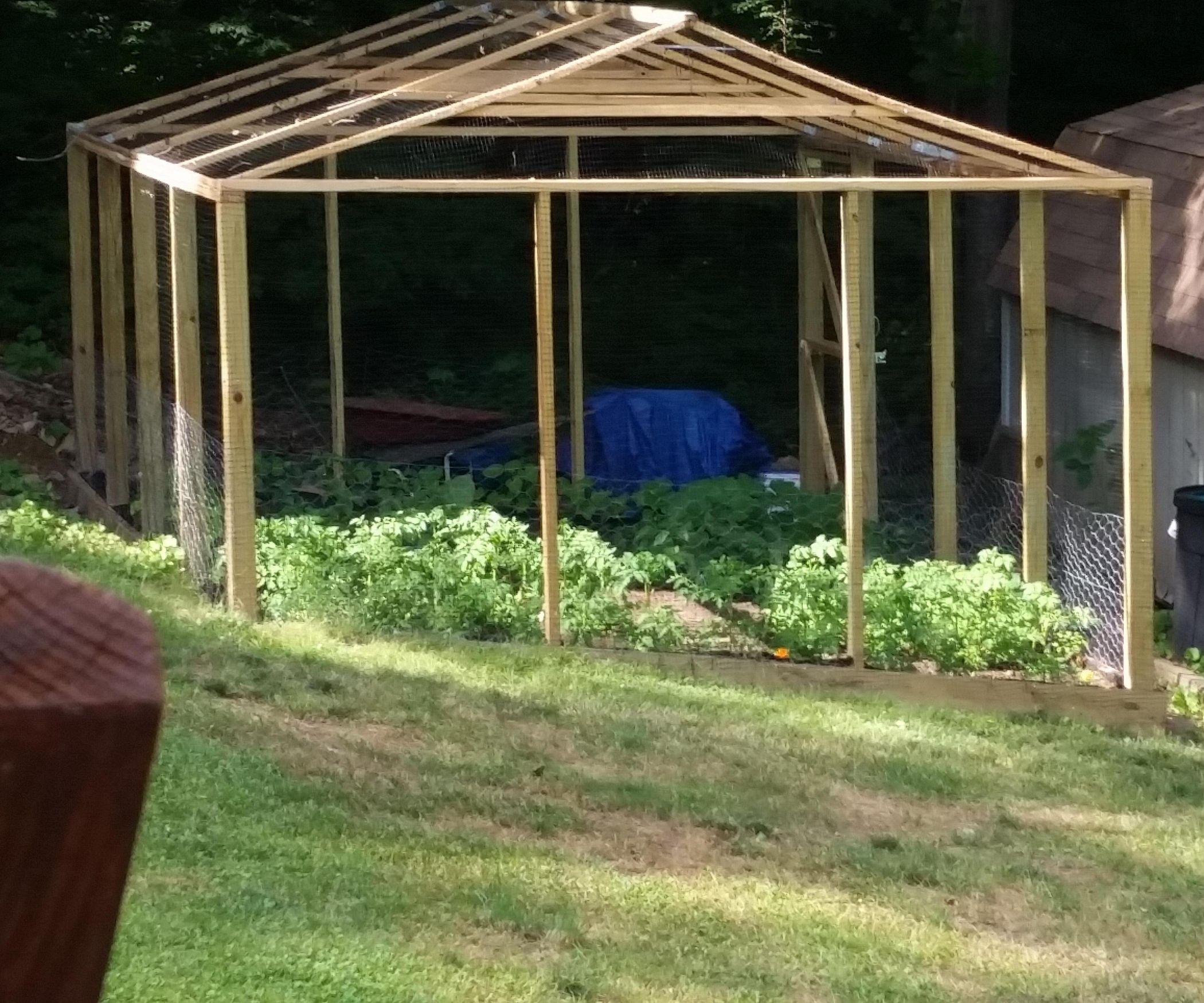 Protected Garden Enclosure : 8 Steps (with Pictures) - Instructables