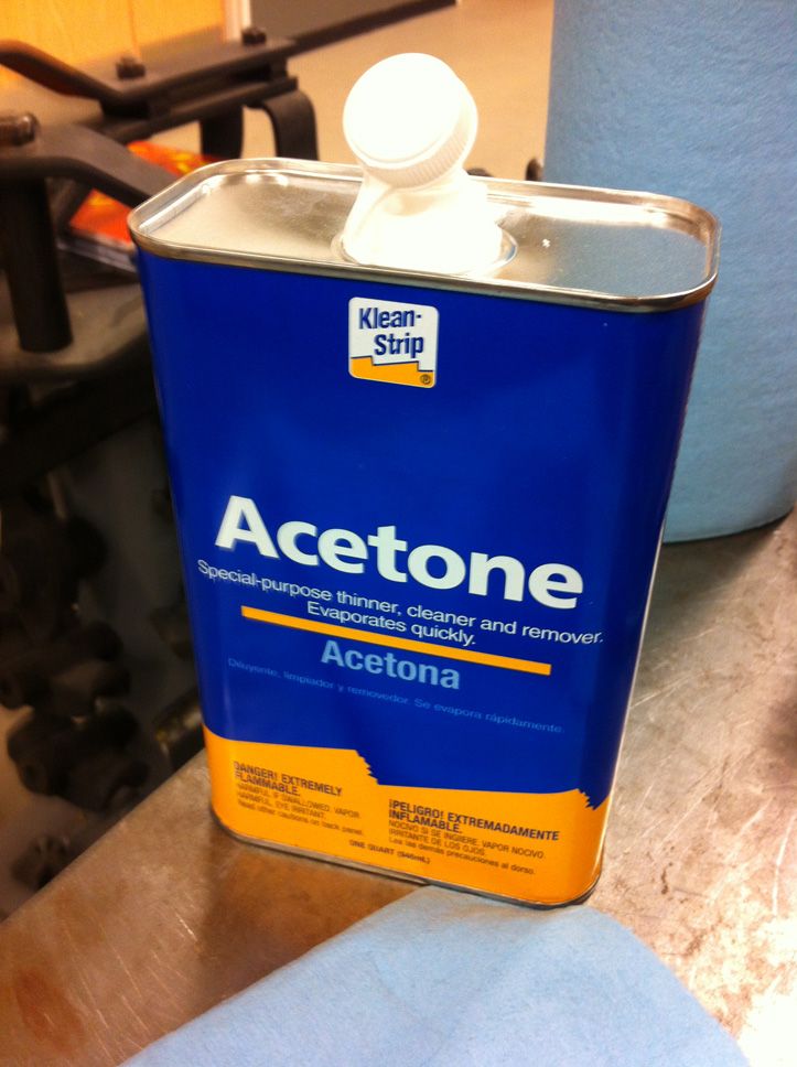 Use Acetone to Prepare Parts for Power Coating : 4 Steps - Instructables