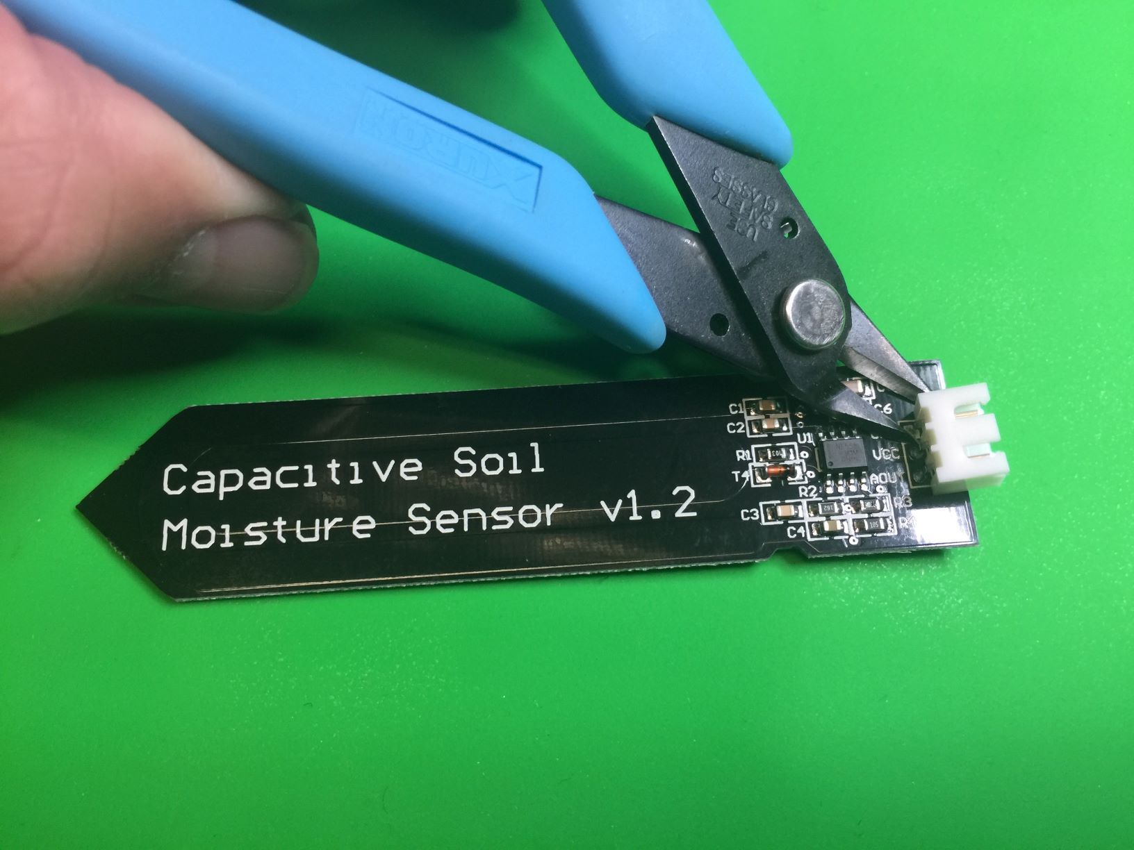 Waterproofing a Capacitance Soil Moisture Sensor : 11 Steps (with ...