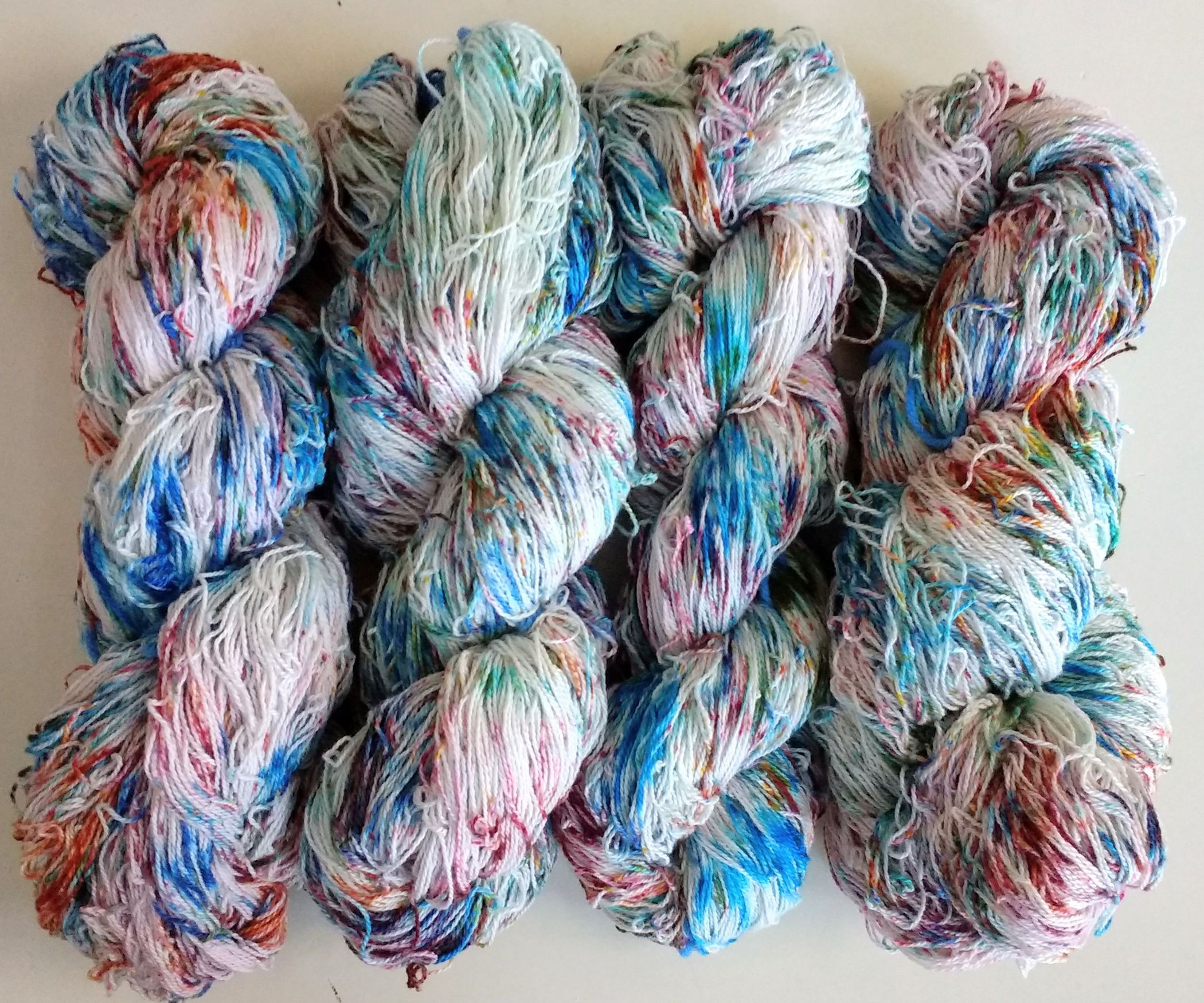 Speckled Dyed Yarn Using Fiber Reactive Dyes : 7 Steps (with Pictures ...