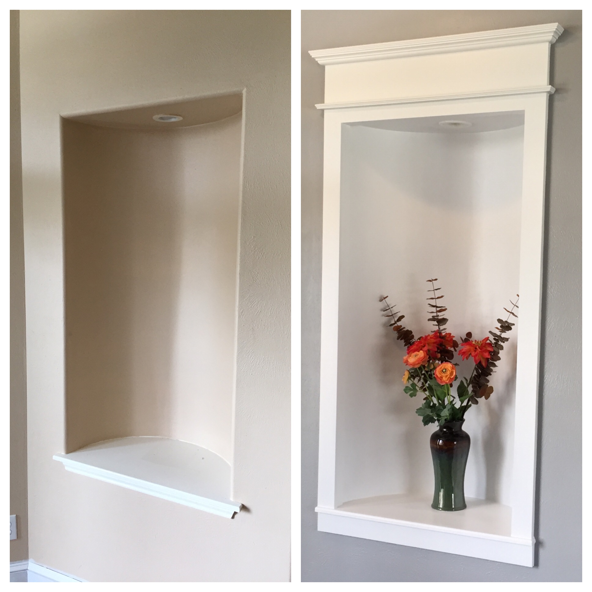 Alcove Update With MDF and Moldings : 10 Steps (with Pictures ...
