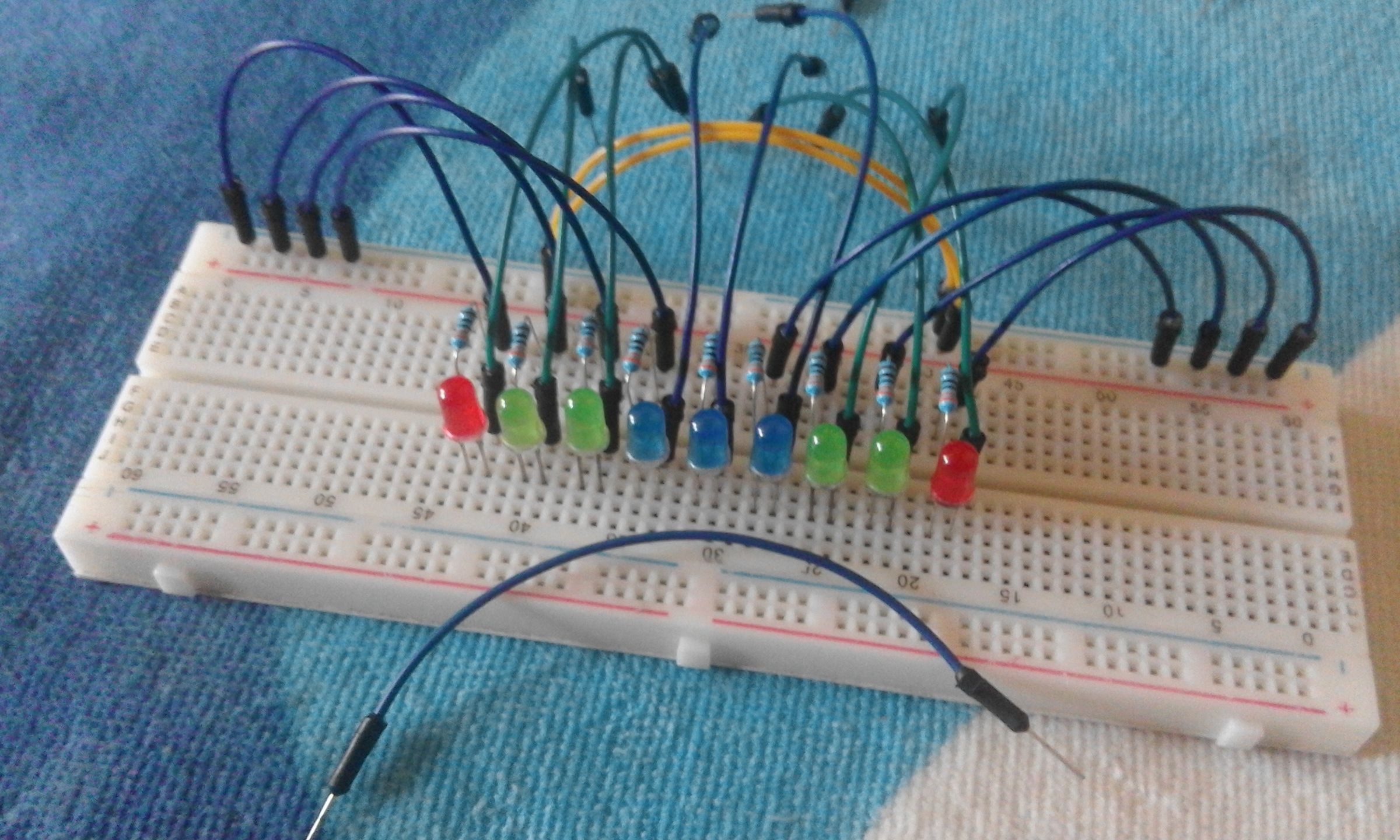 Waren's L.E.D Music Visualizer : 16 Steps (with Pictures) - Instructables