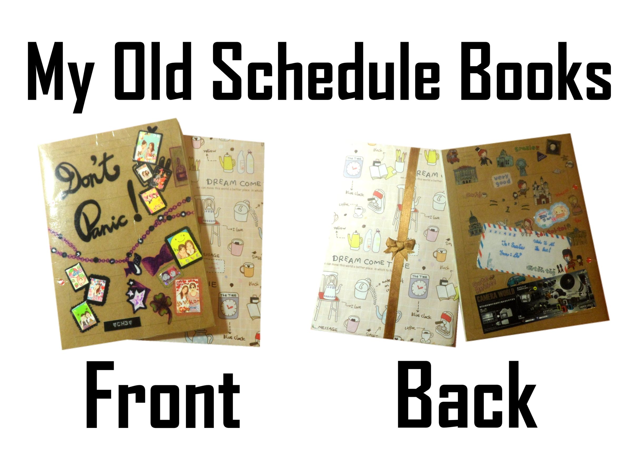 How to Customize Your Schedule Book : 8 Steps - Instructables