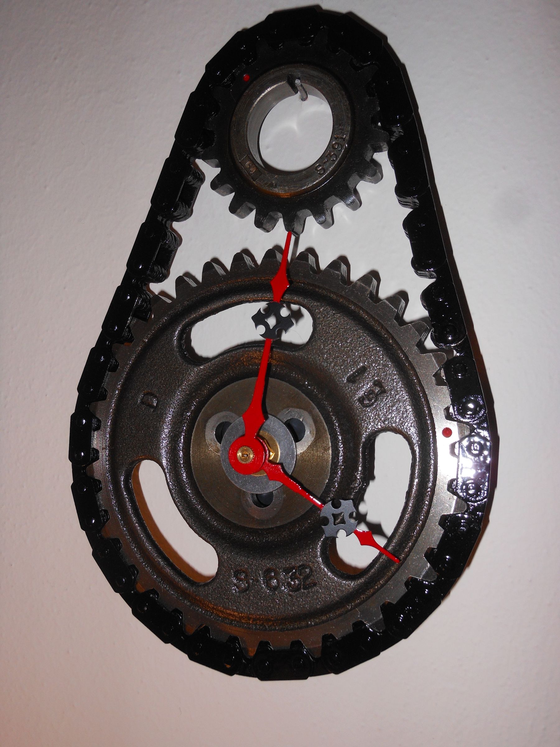 Timing Gear and Chain Clock - Almost Free! : 5 Steps (with Pictures ...