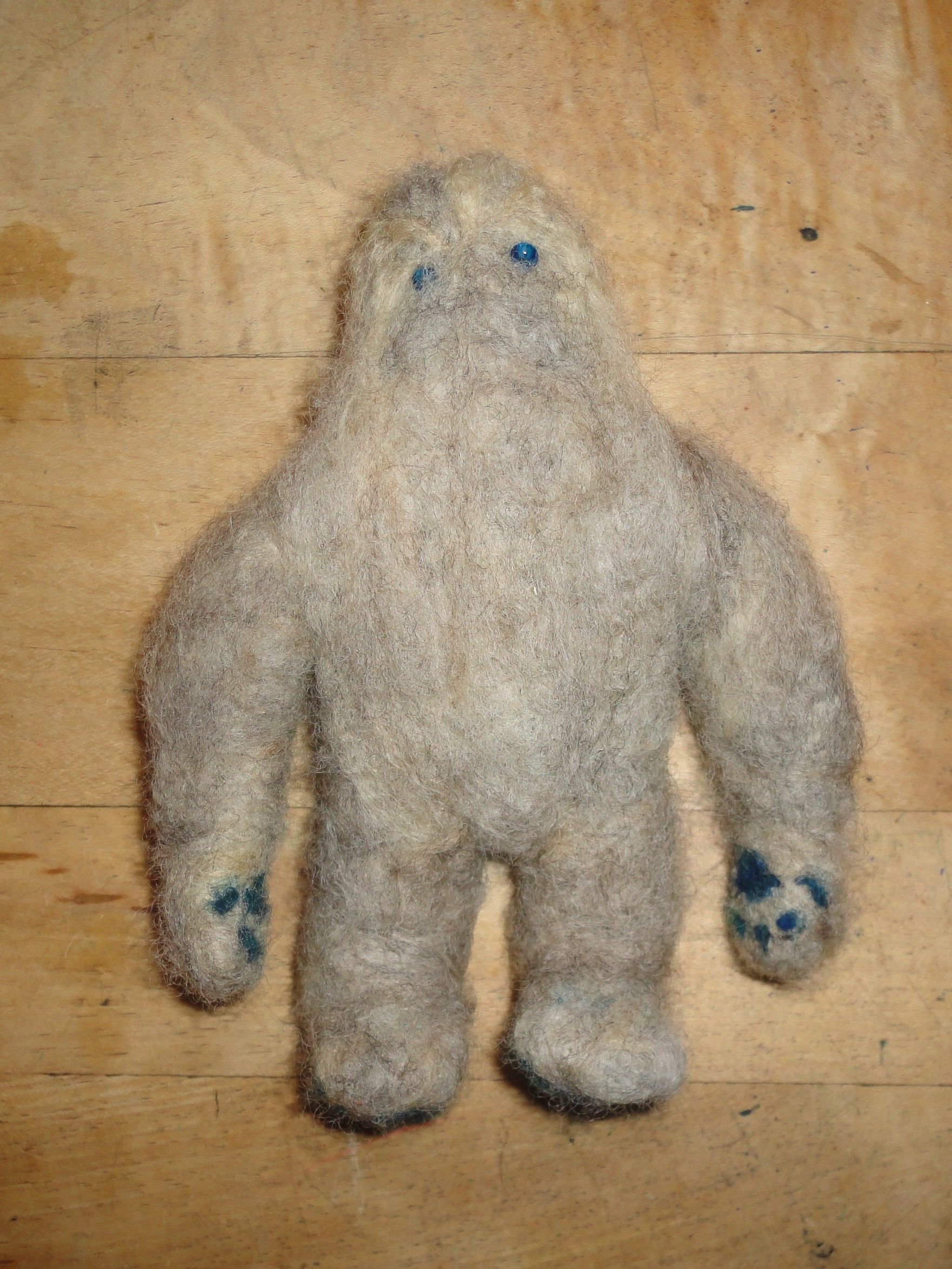 Needlefelting a Pocket Yeti / Ickabog : 7 Steps (with Pictures ...