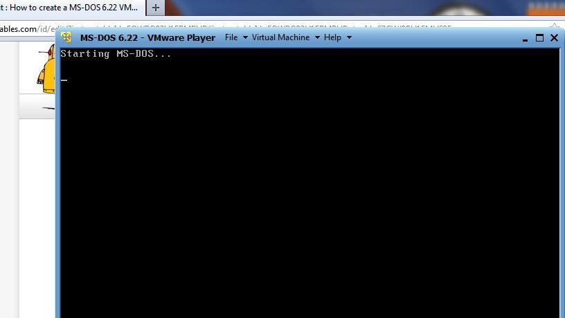 How to Create a MS-DOS 6.22 VMWare Image? : 4 Steps - Instructables