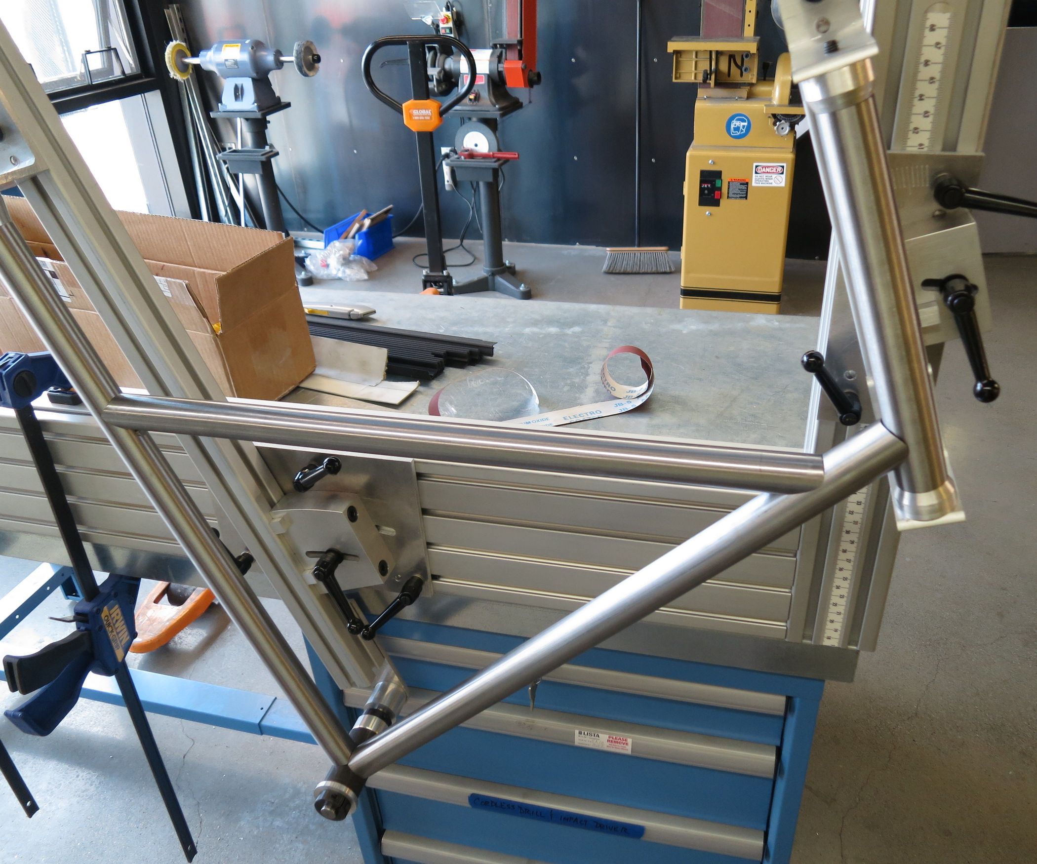 Bicycle Frame Building Jig : 10 Steps (with Pictures) - Instructables