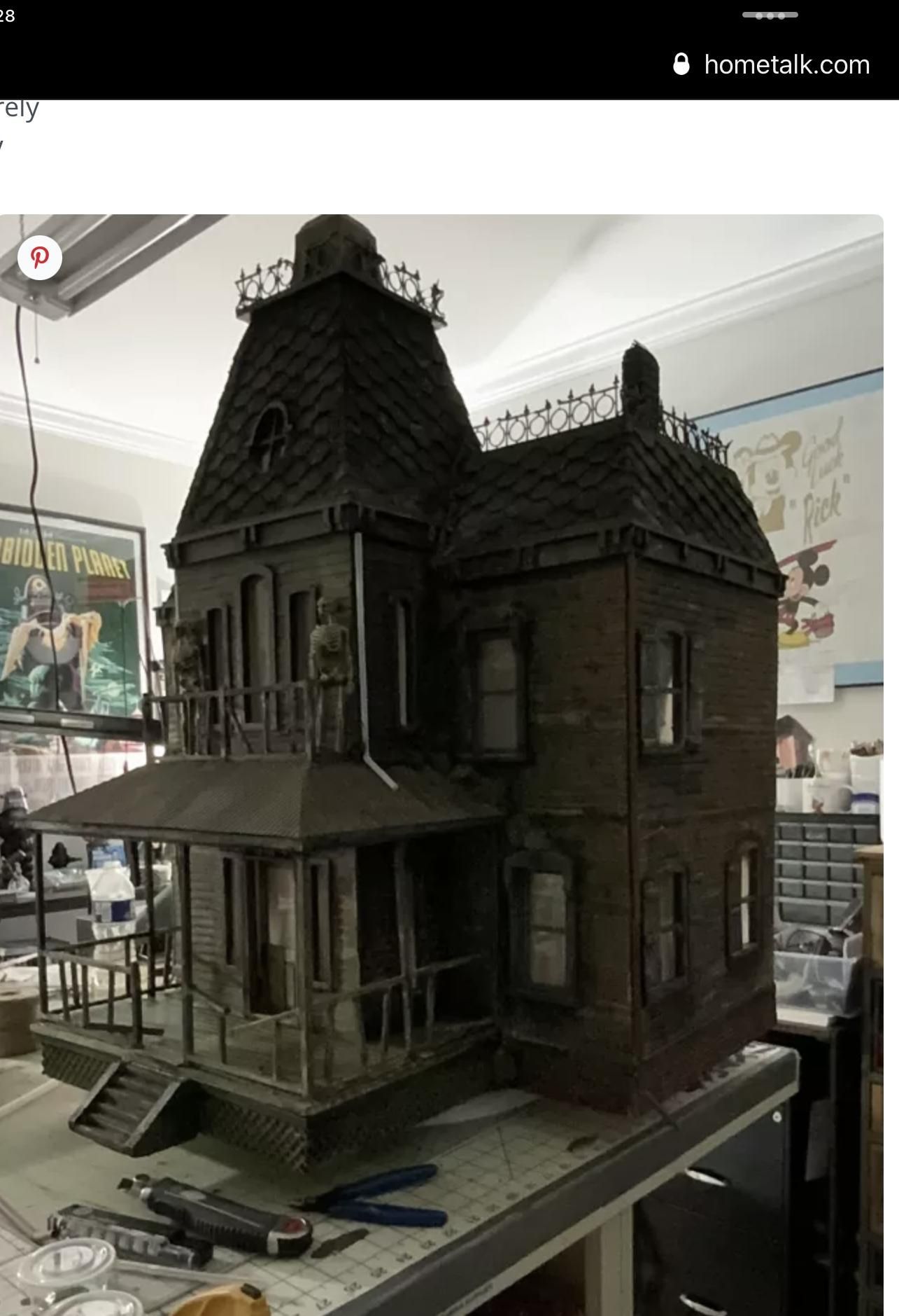 Cardboard Haunted House With Lights. : 8 Steps (with Pictures ...
