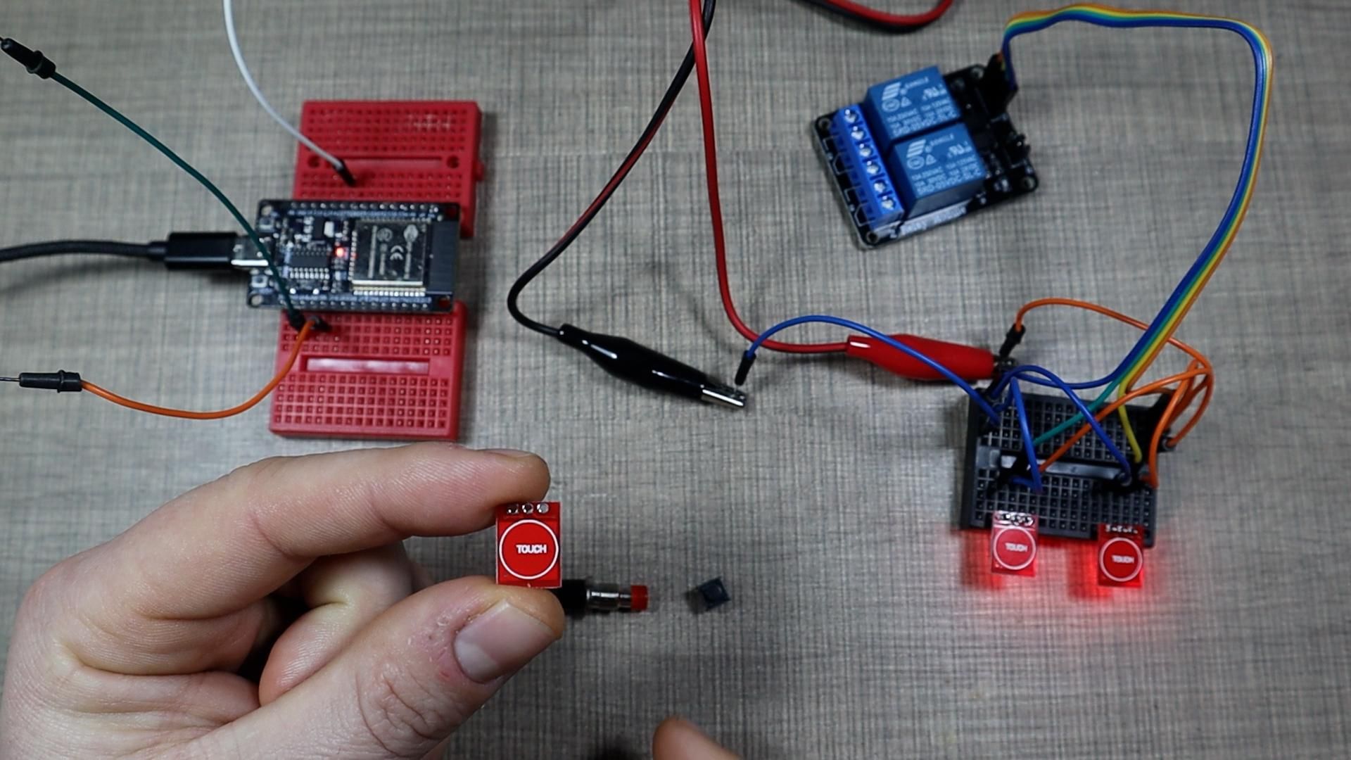 DIY Touch Control: Using TTP223 Sensors & ESP32 Touch Pins : 6 Steps (with Pictures) - Instructables