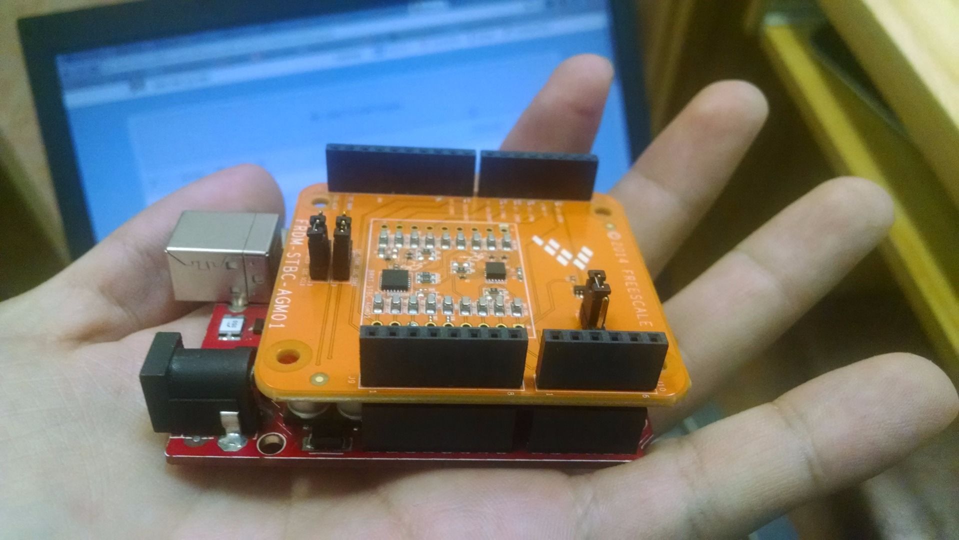 Usando Arduino Shield Freescale FRDM-STBC-AGM01 : 4 Steps - Instructables