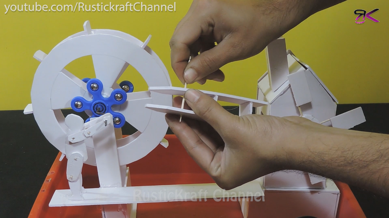 DIY Kinetic Art Water Wheel : 5 Steps - Instructables