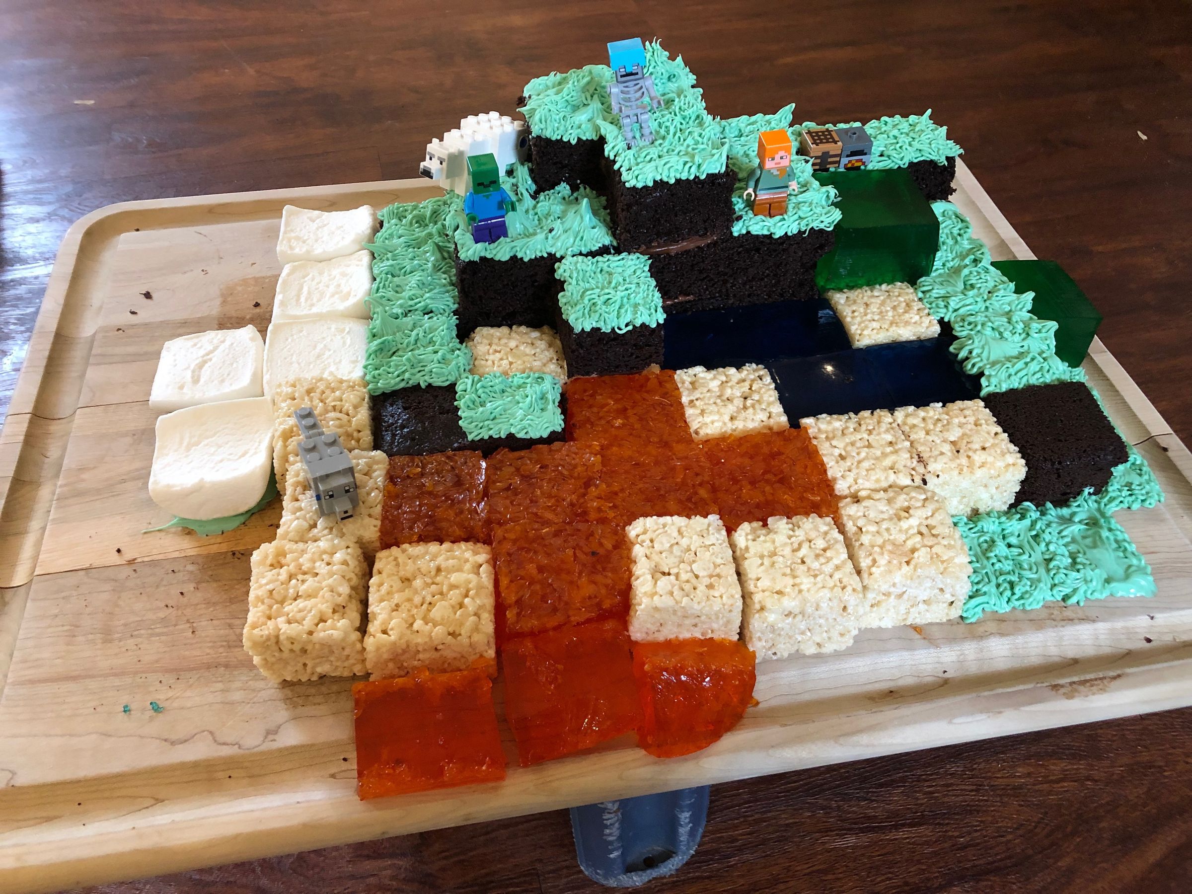 Minecraft World Cake (with Pictures) - Instructables