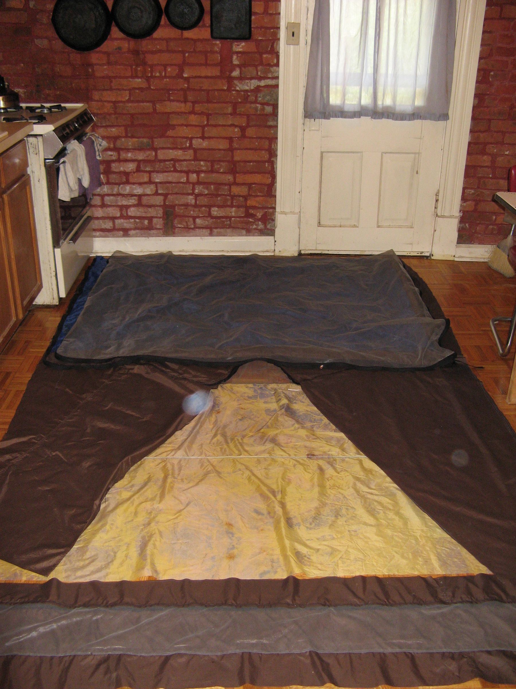 The Near-Perfect Tent: Design and Build a Recycled Tent : 15 Steps ...