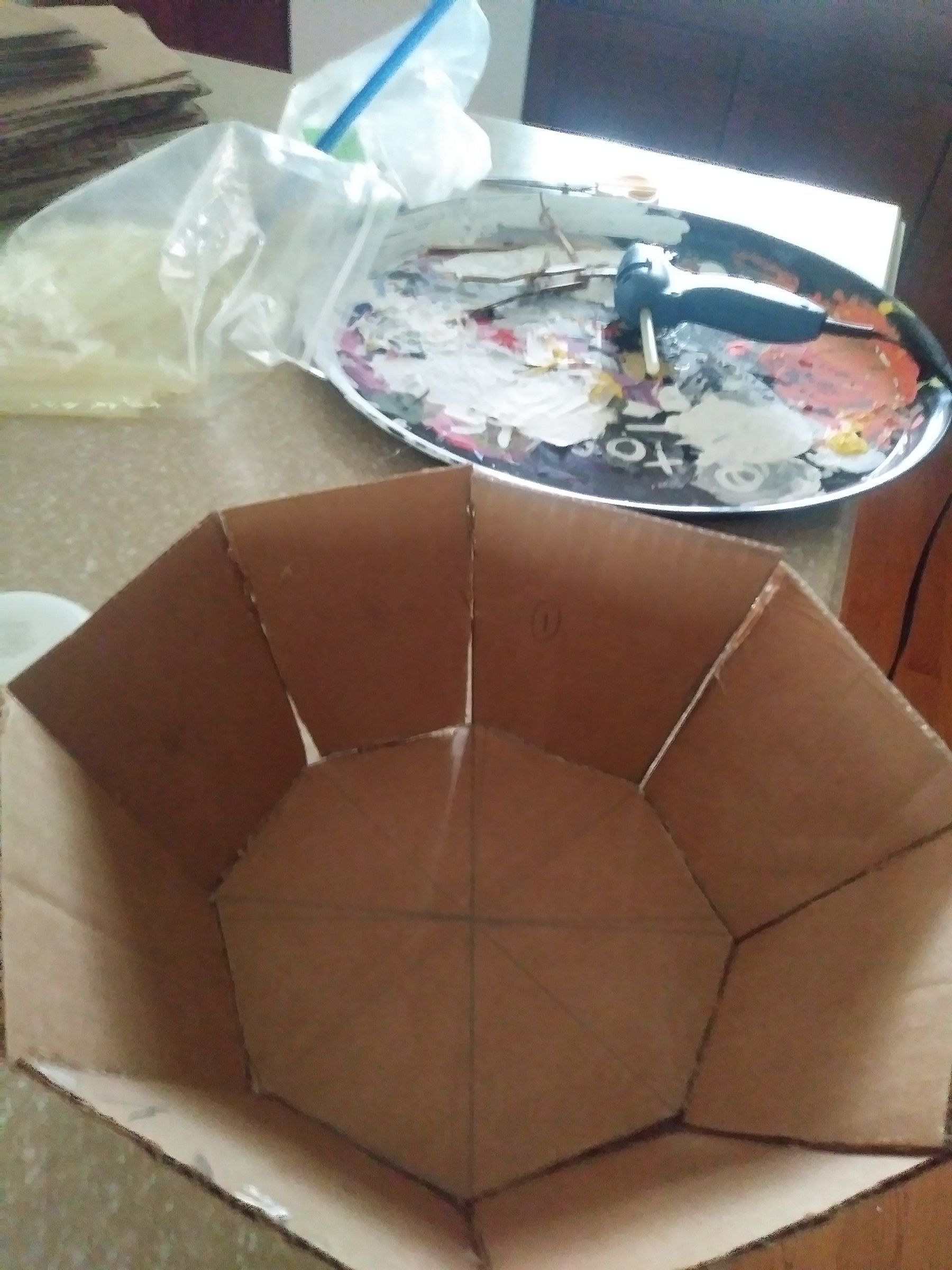 Cardboard UFO! : 6 Steps - Instructables