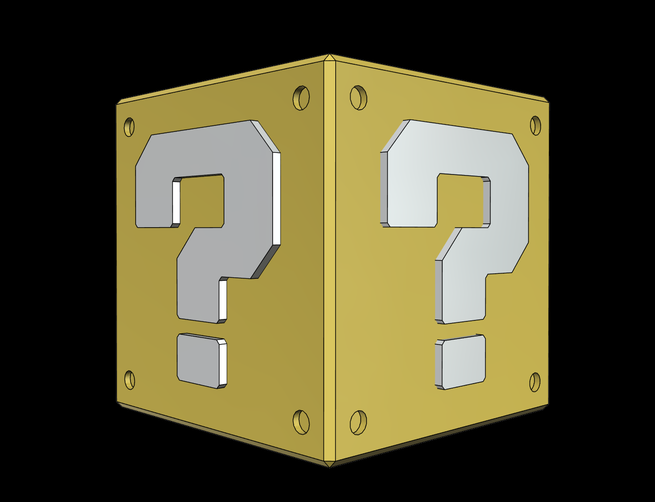 Super Mario: Question Block Box : 11 Steps (with Pictures) - Instructables