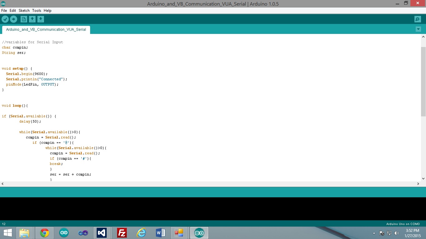 Communicating With Arduino Micro Controller and Computer by Usb With a Vb Program - Instructables