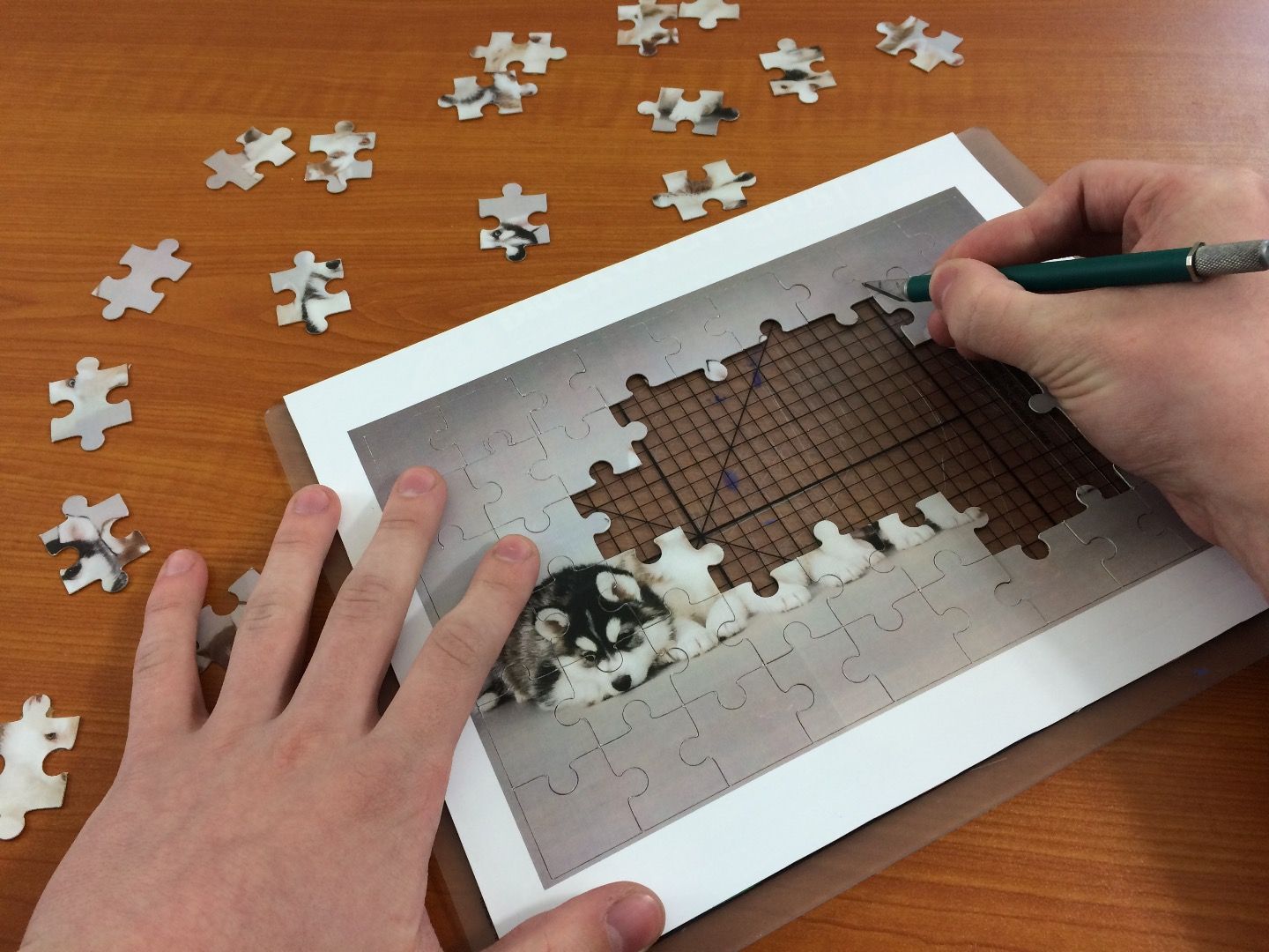 DIY Jigsaw Puzzle : 5 Steps - Instructables