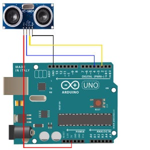 Making a Proximity Sensor With the HC-SR04 Ultrasonic Sensor : 4 Steps ...