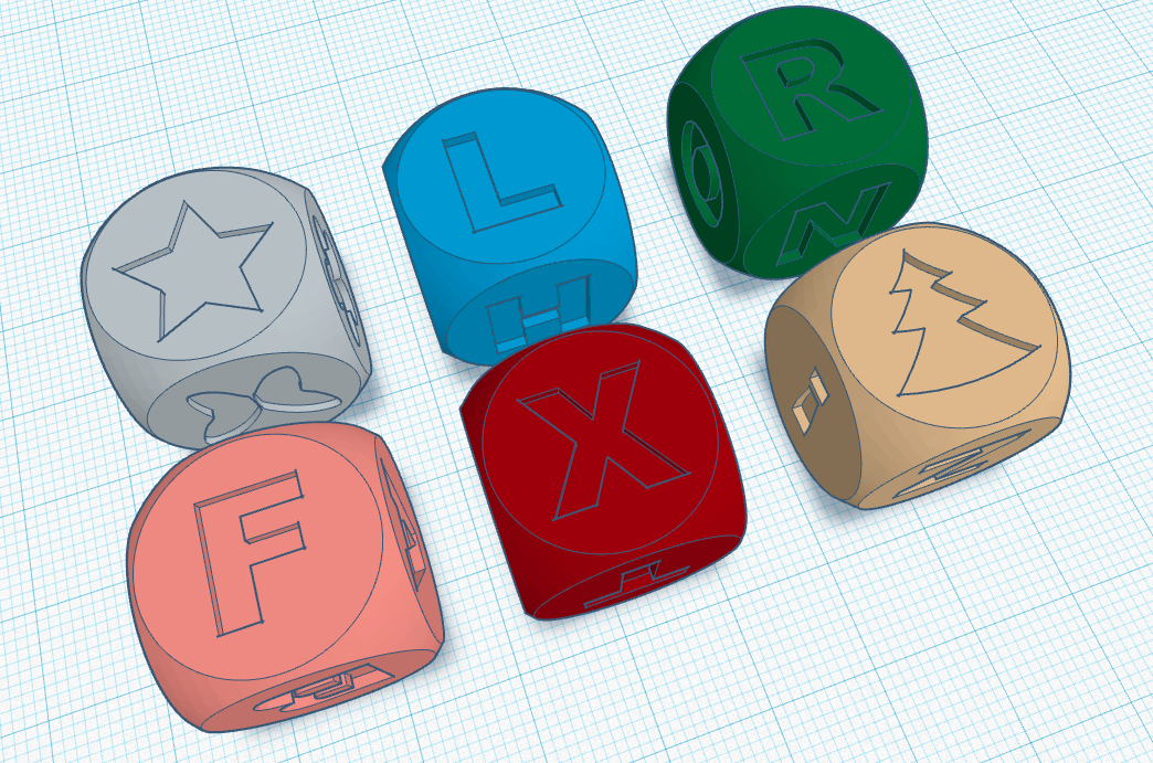 Alphabet Dice : 5 Steps (with Pictures) - Instructables
